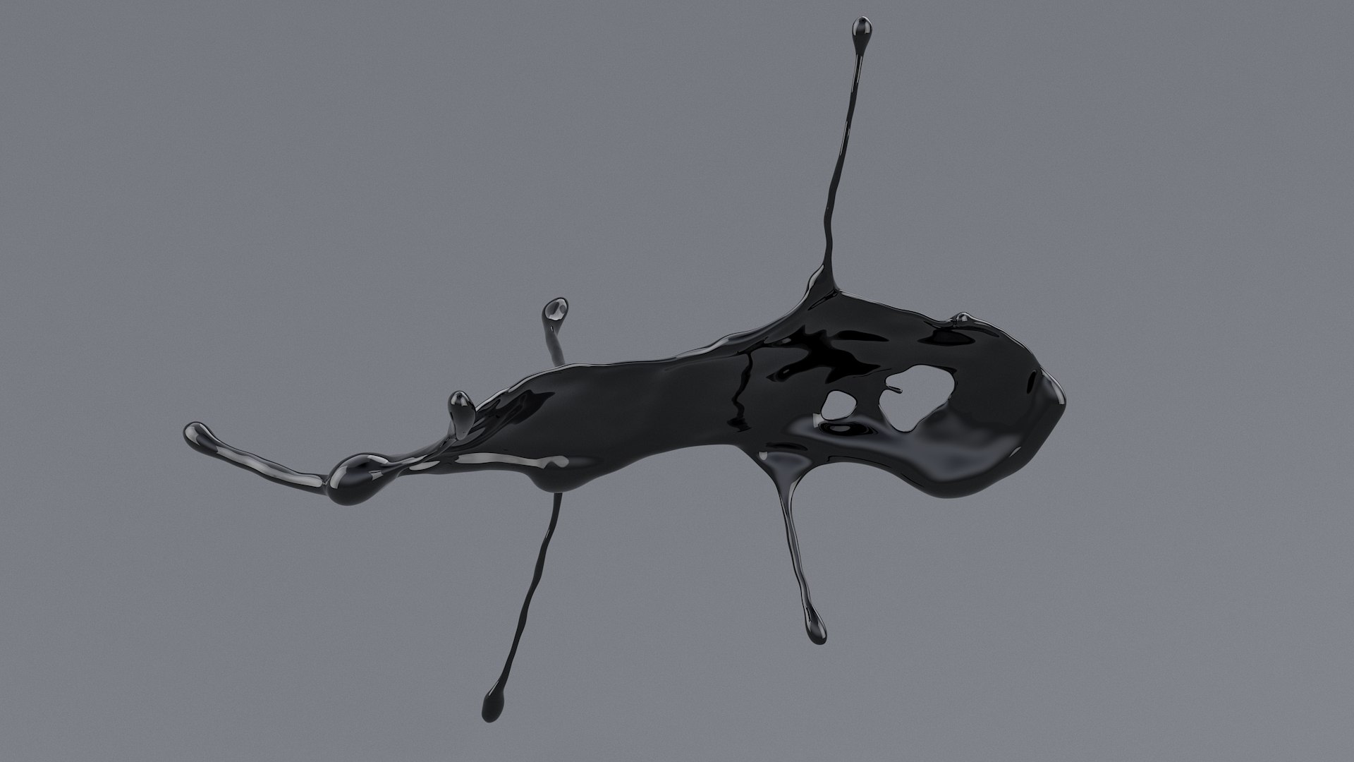 3D Model Abstract Liquid Splash 7 09 - TurboSquid 1720242