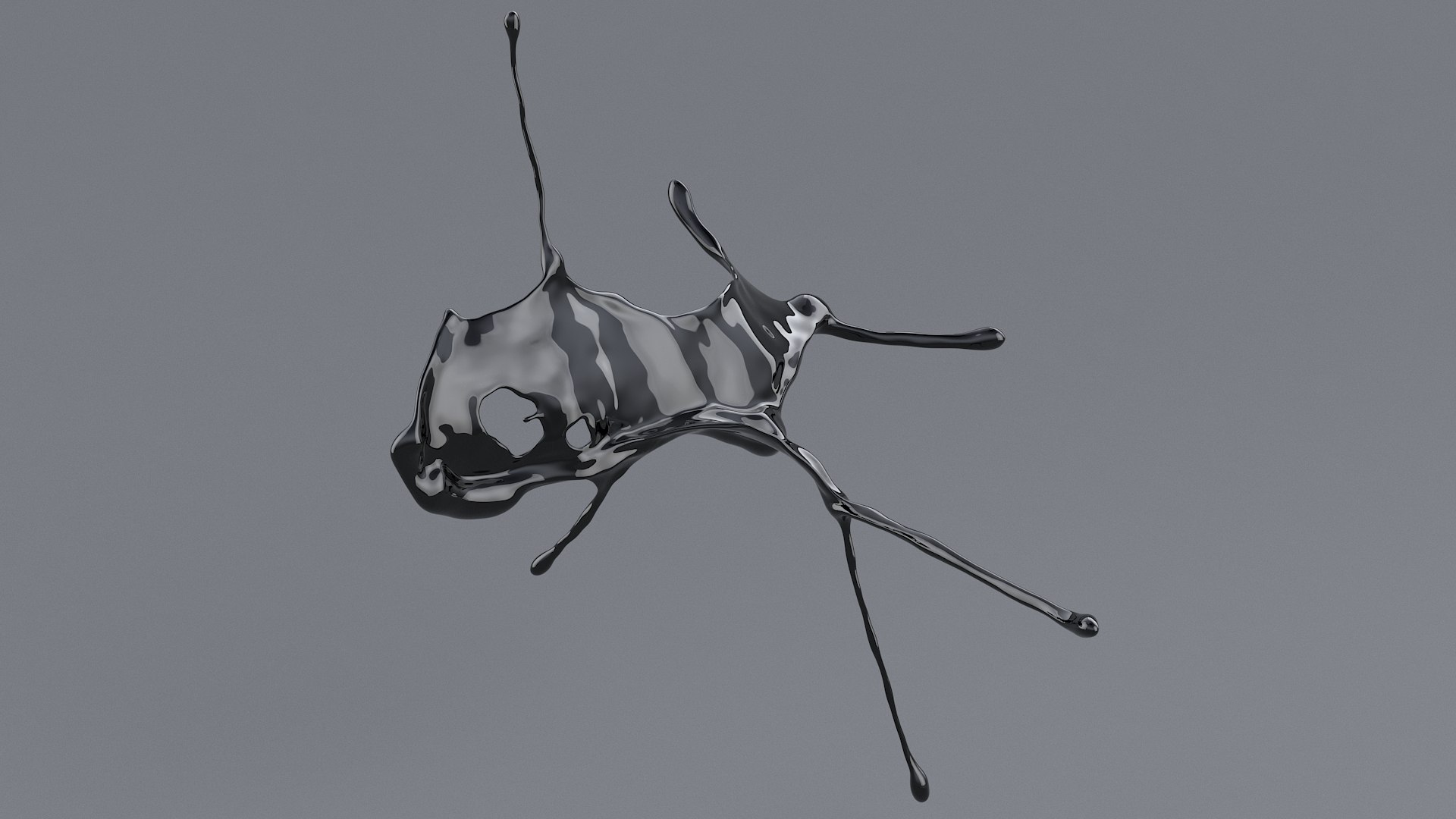 3D Model Abstract Liquid Splash 7 09 - TurboSquid 1720242