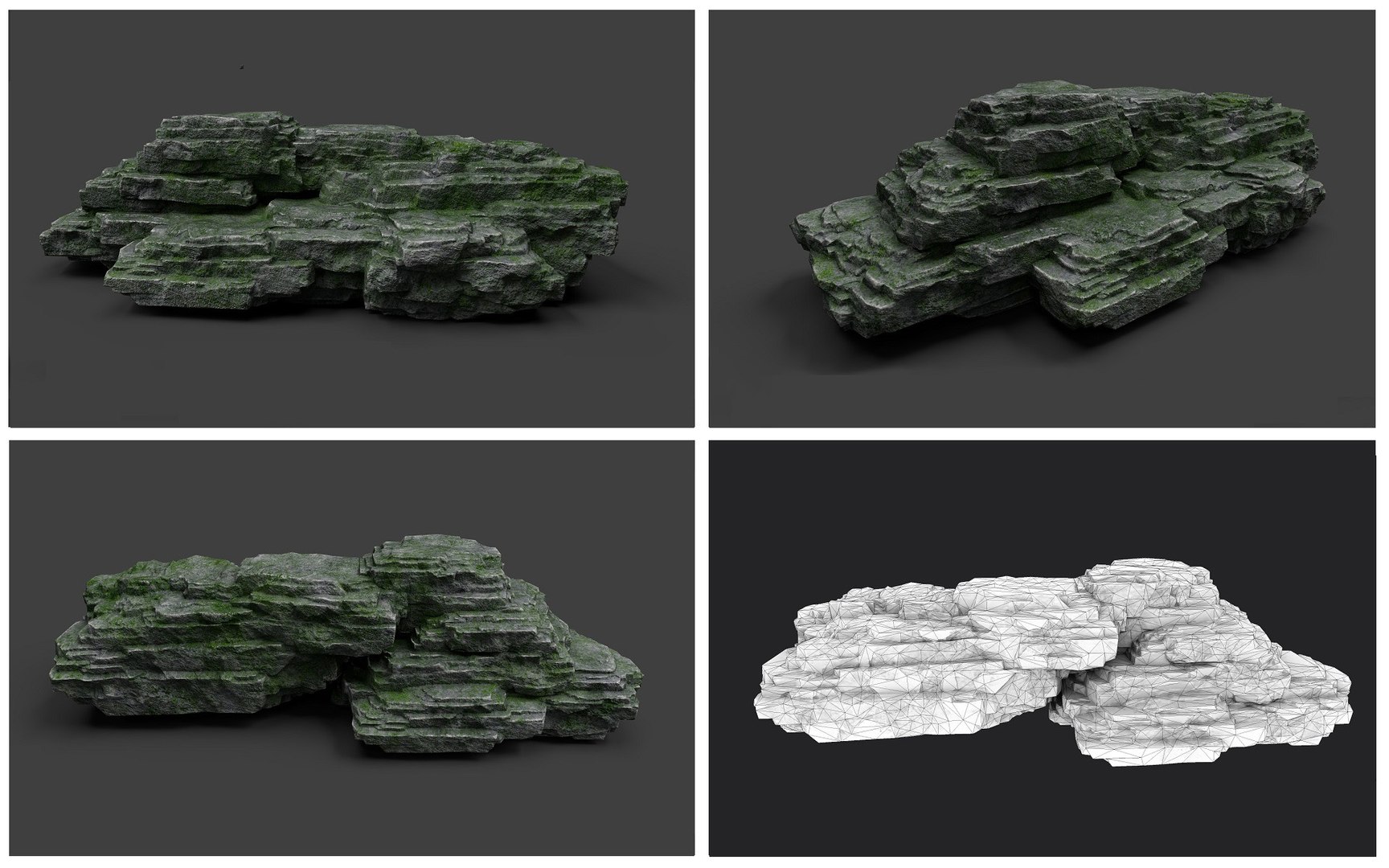 Rocks Height Games Model - TurboSquid 1659413
