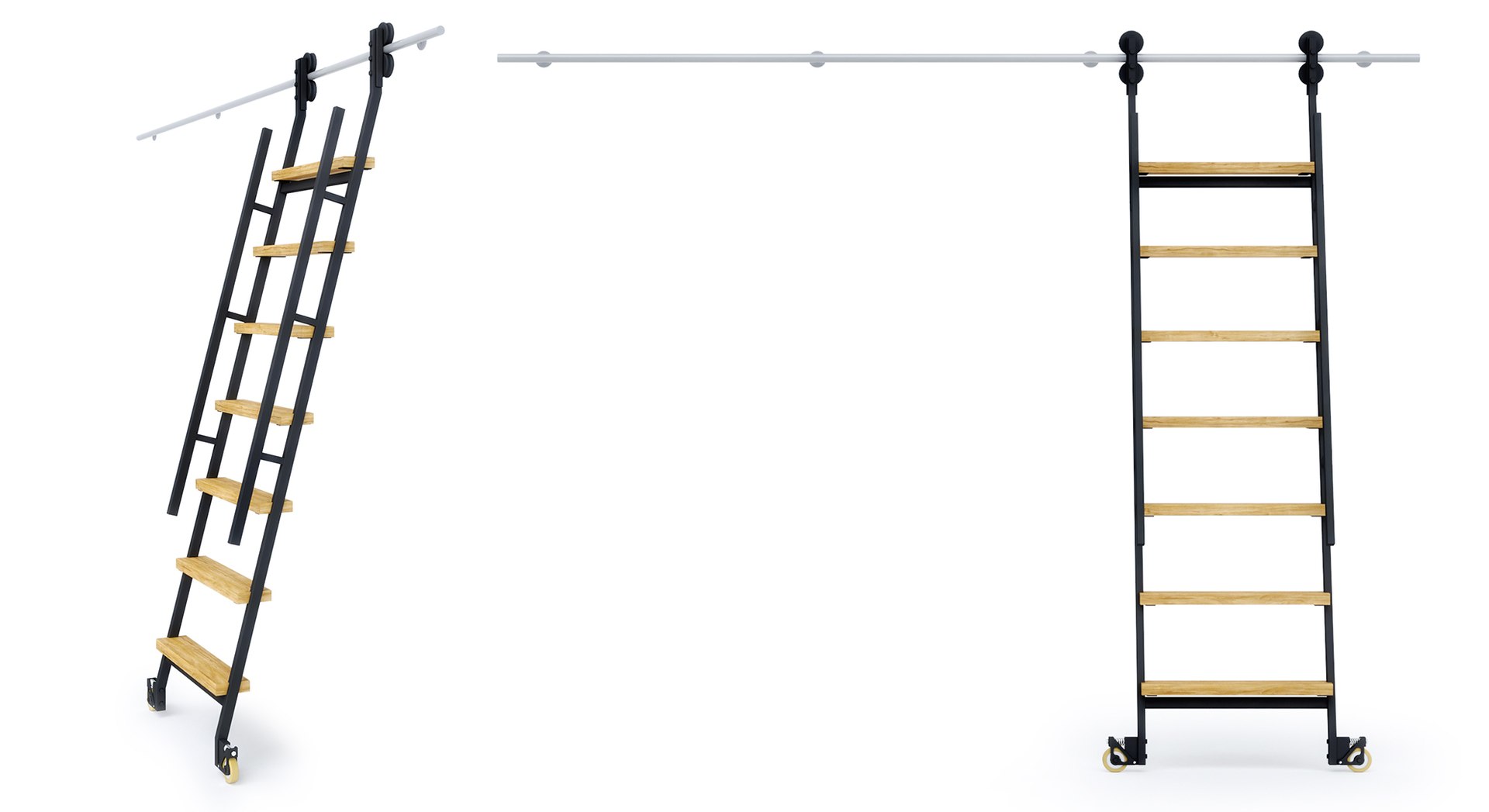 3D Model Pipes Ladder - TurboSquid 1707995