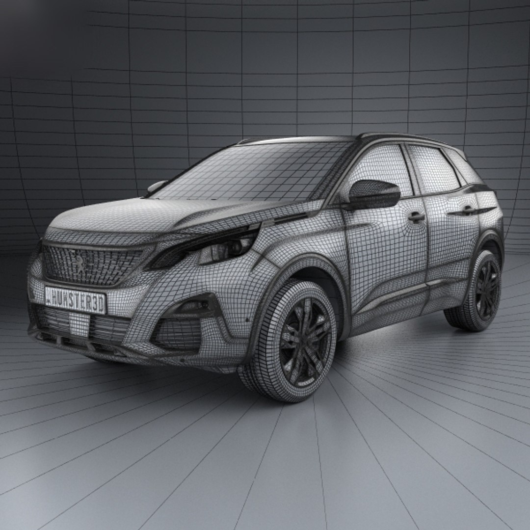 Peugeot 3008 2016 3D Model - TurboSquid 1309795