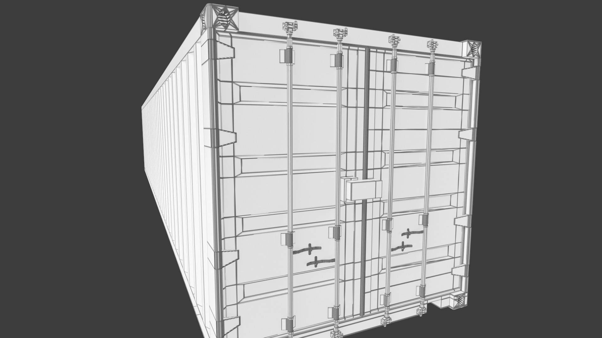 3D Model Shipping Container - TurboSquid 2131955