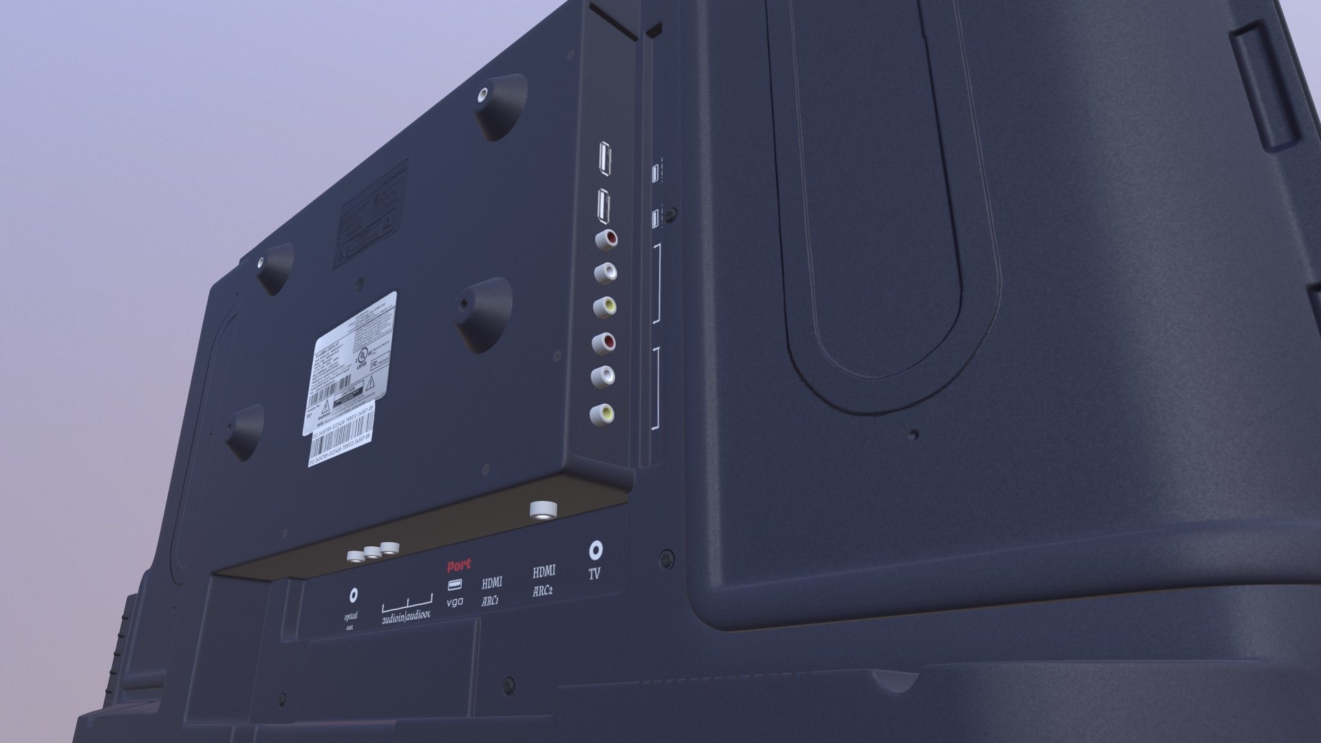 PLASMA Display 3D Model - TurboSquid 2237915