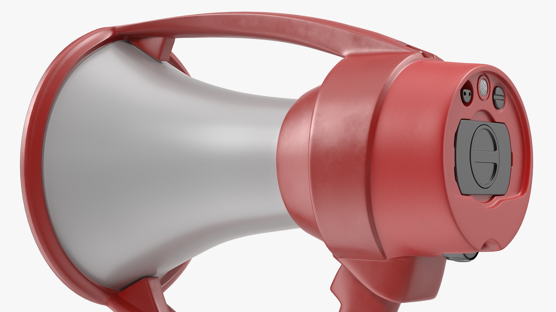 3D electric handheld waterproof megaphone - TurboSquid 1631527