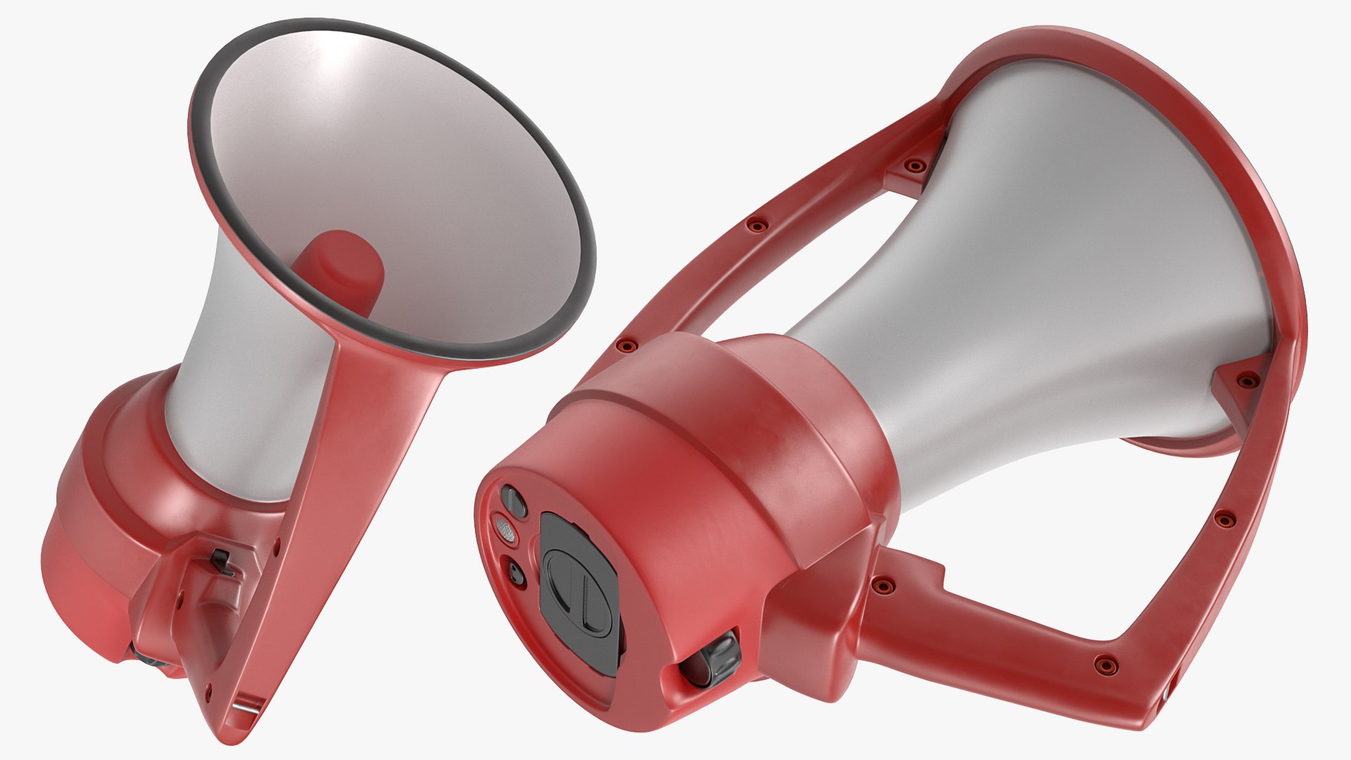 3D electric handheld waterproof megaphone - TurboSquid 1631527
