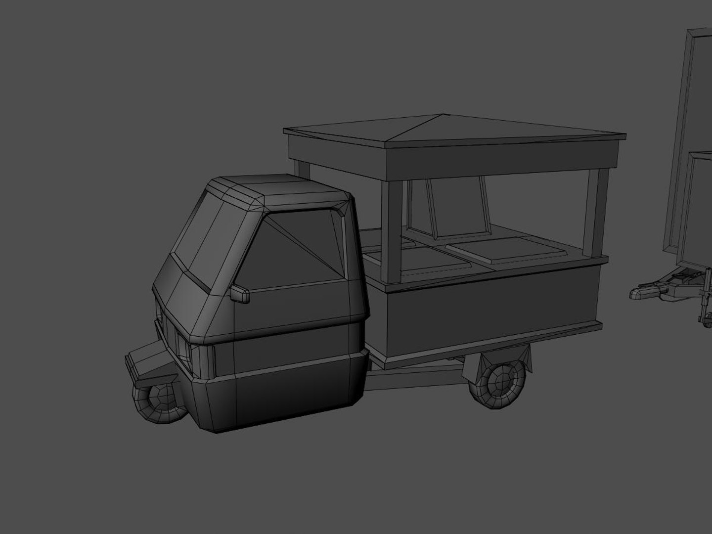 3d Pack Ice Cream Stands