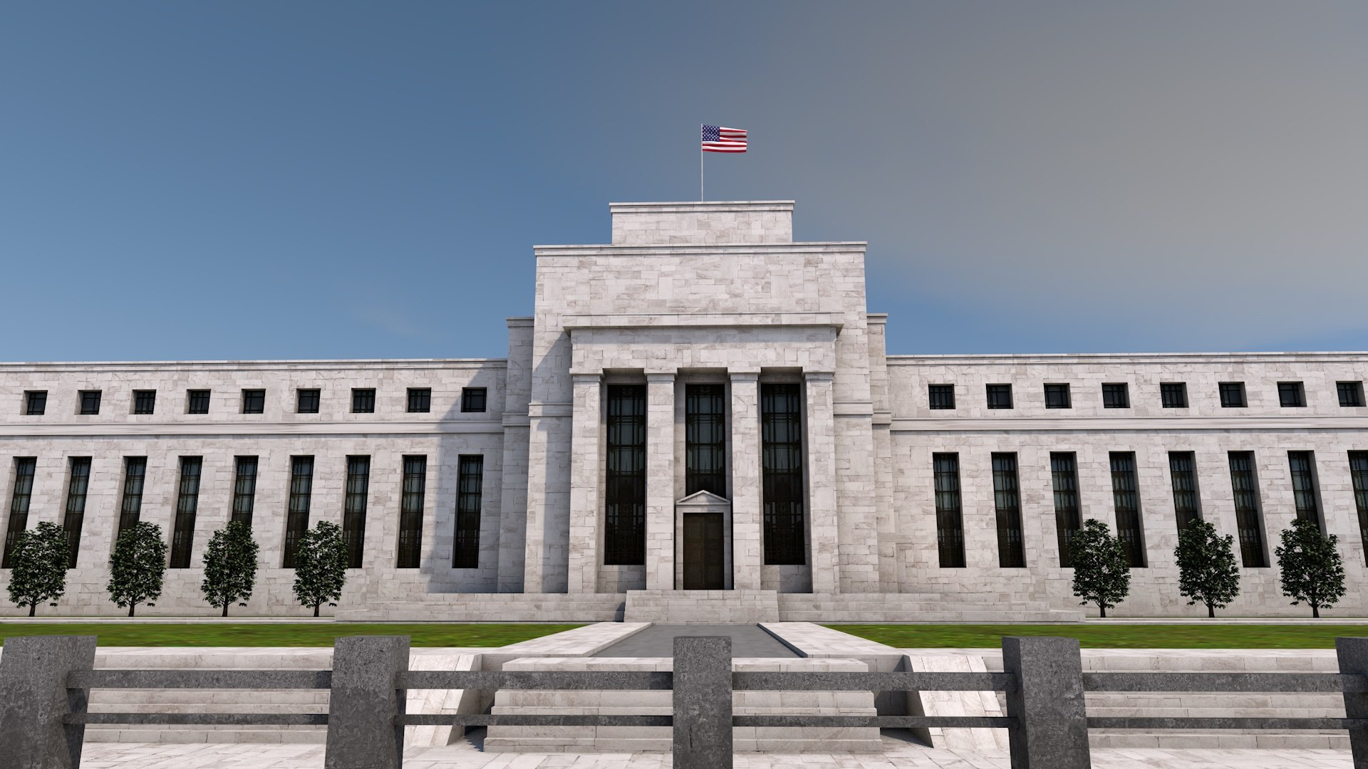3D Federal Reserve Board Model - TurboSquid 1987623