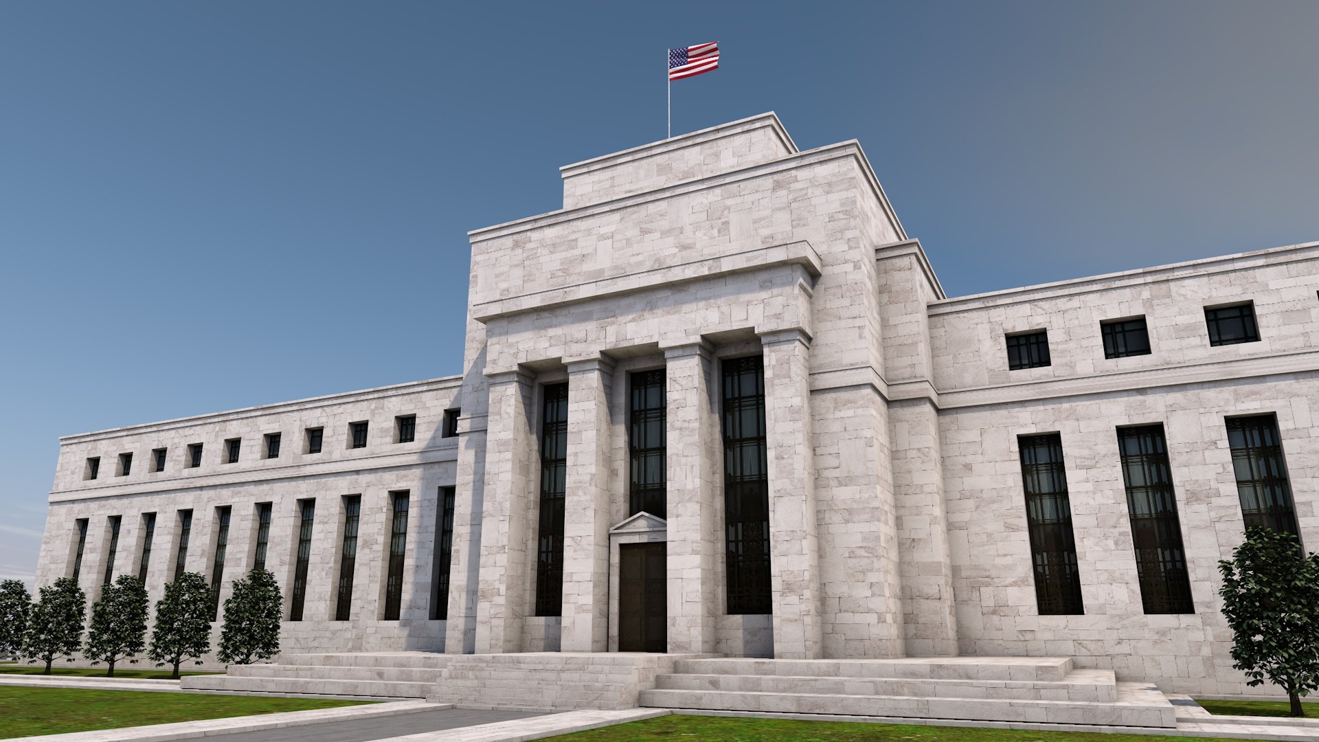 3D Federal Reserve Board Model - TurboSquid 1987623