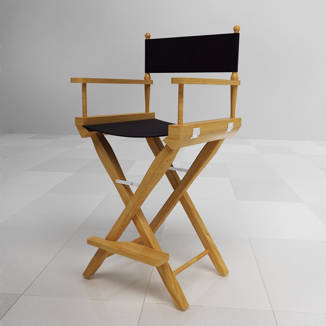 Director Chair 3D Model - TurboSquid 1542389