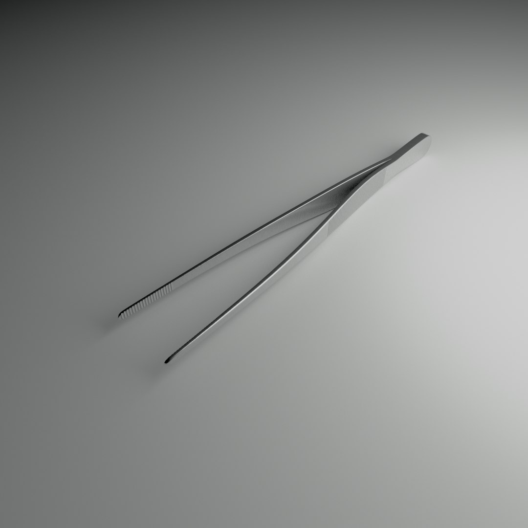 Free 3D Model Simple Forceps - TurboSquid 1728925