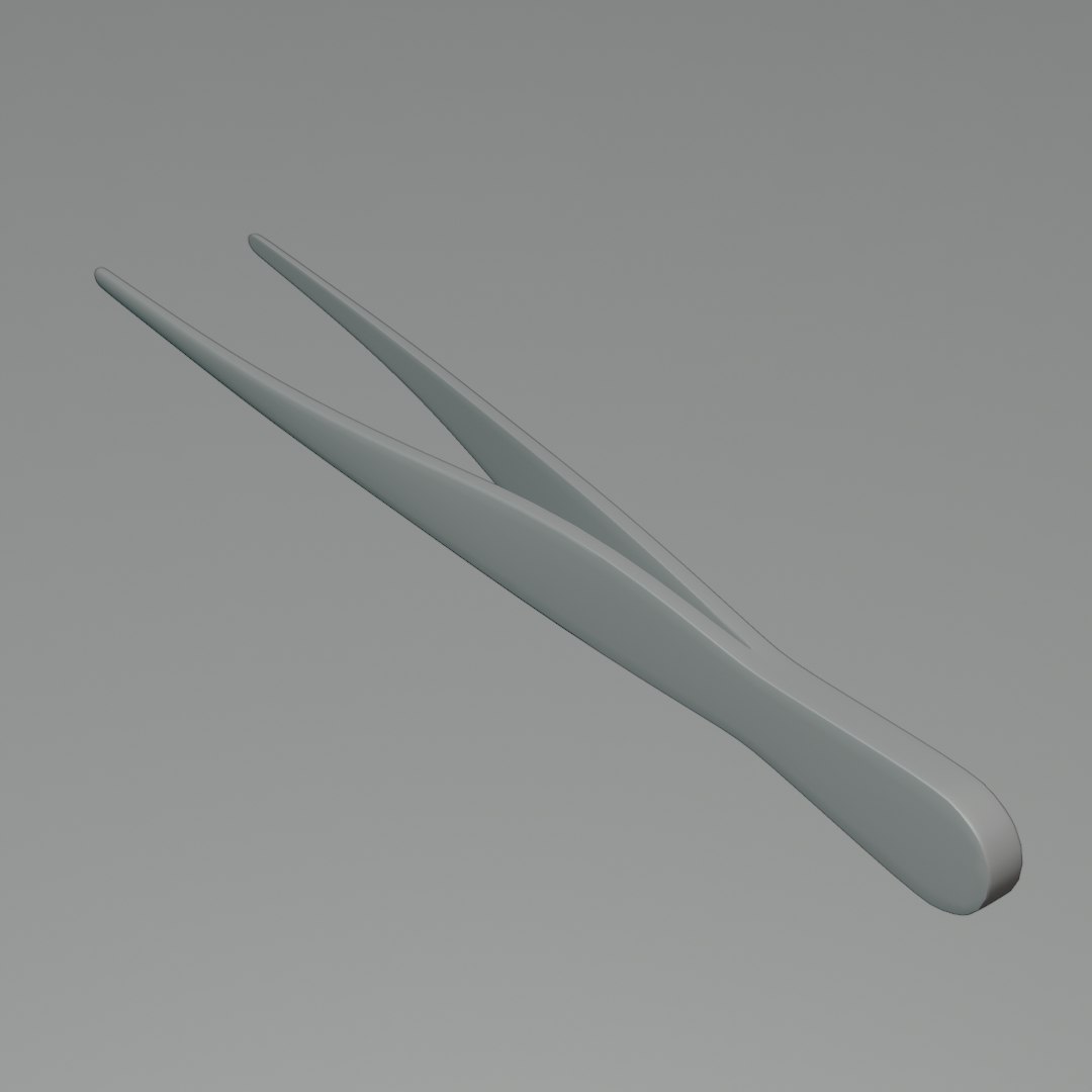 Free 3D Model Simple Forceps - TurboSquid 1728925