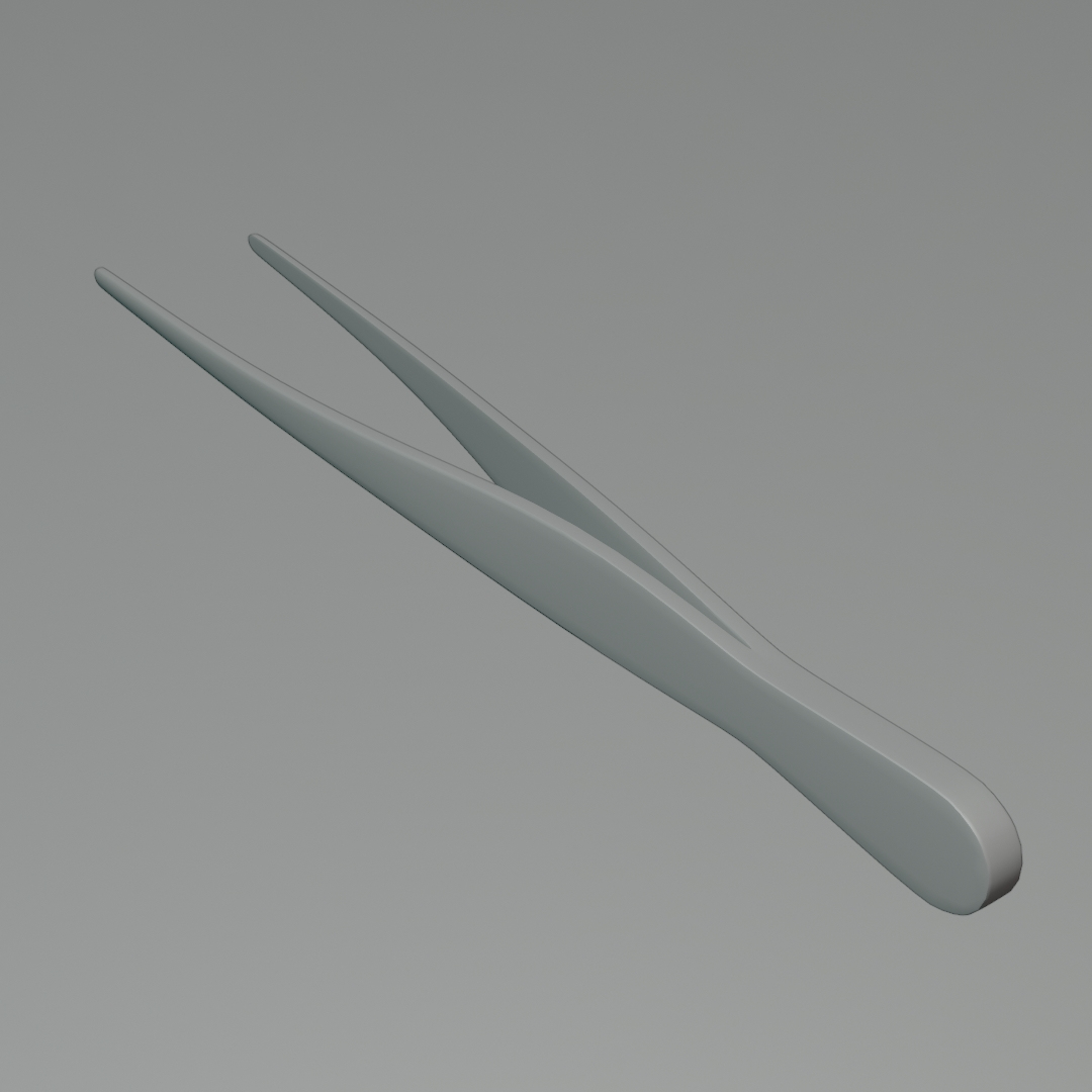 Free 3D model Simple Forceps - TurboSquid 1728925