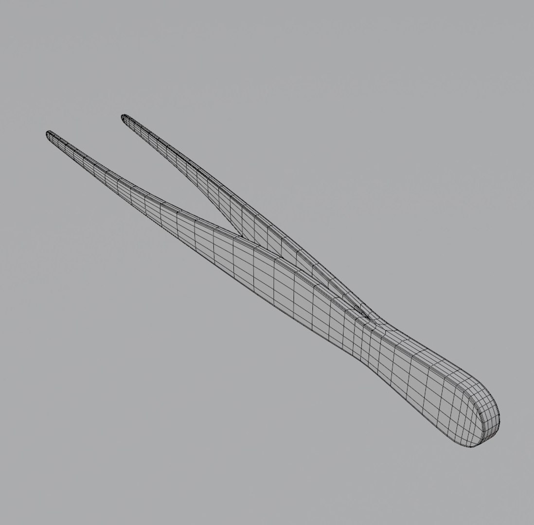 Free 3D Model Simple Forceps - TurboSquid 1728925