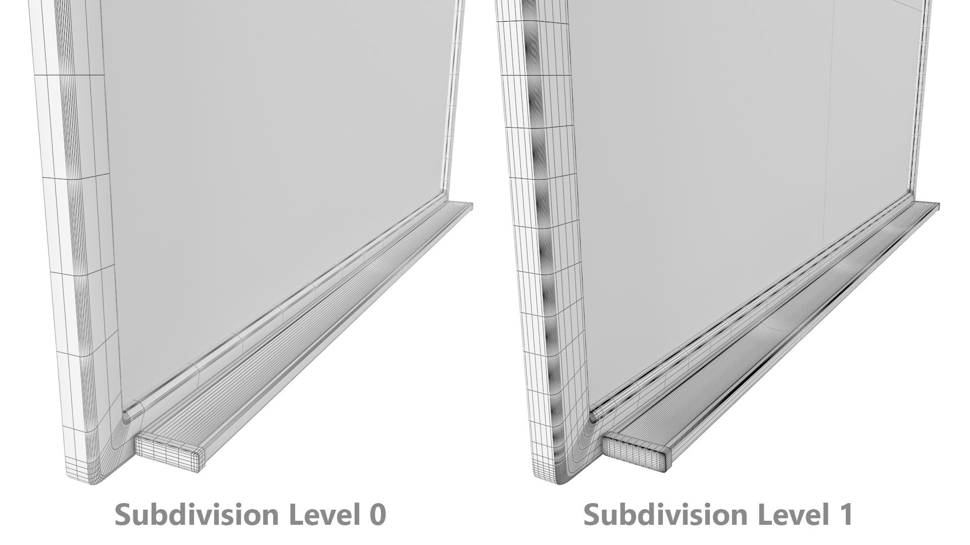 3D White Board PBR - TurboSquid 1986767