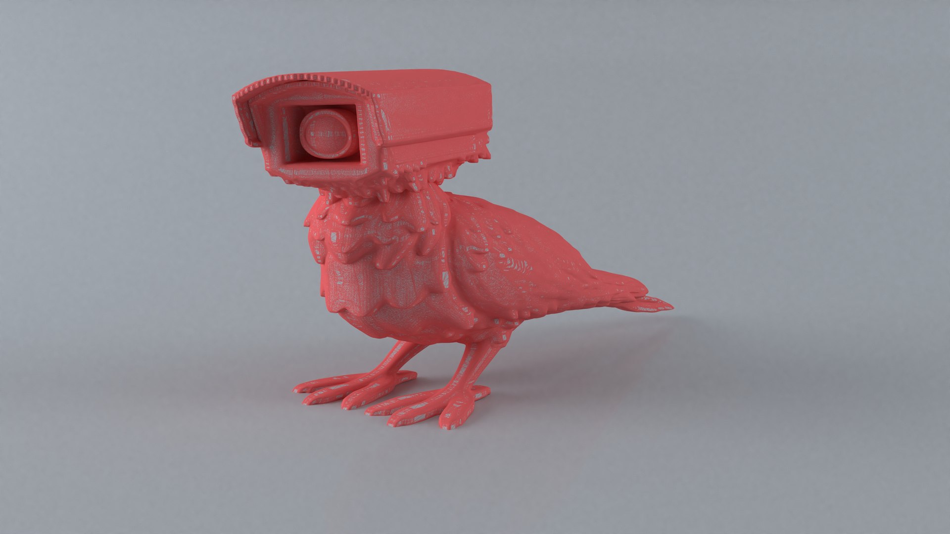 Pidgeon Camera 3D Model - TurboSquid 2239037