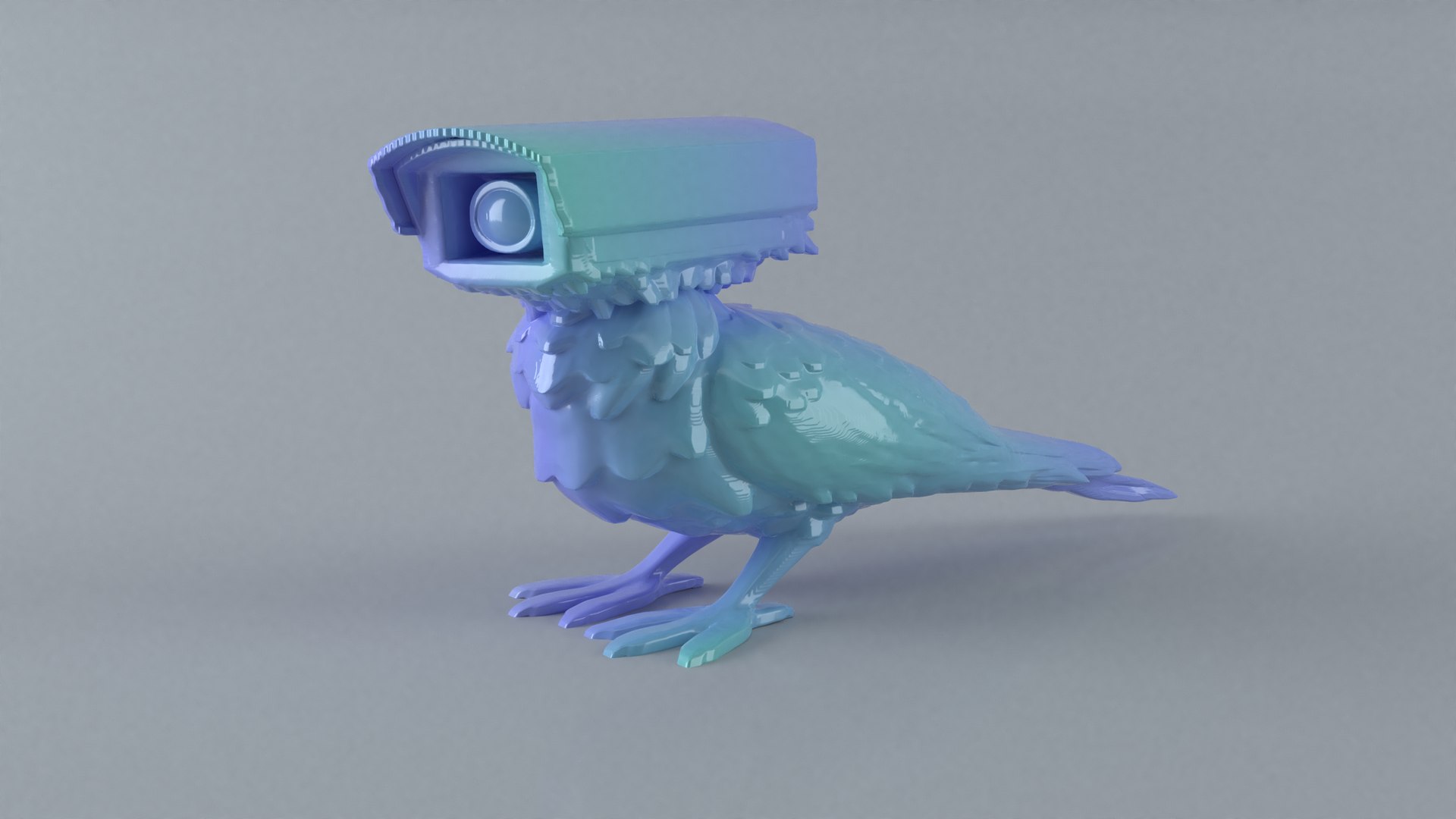 Pidgeon Camera 3D Model - TurboSquid 2239037