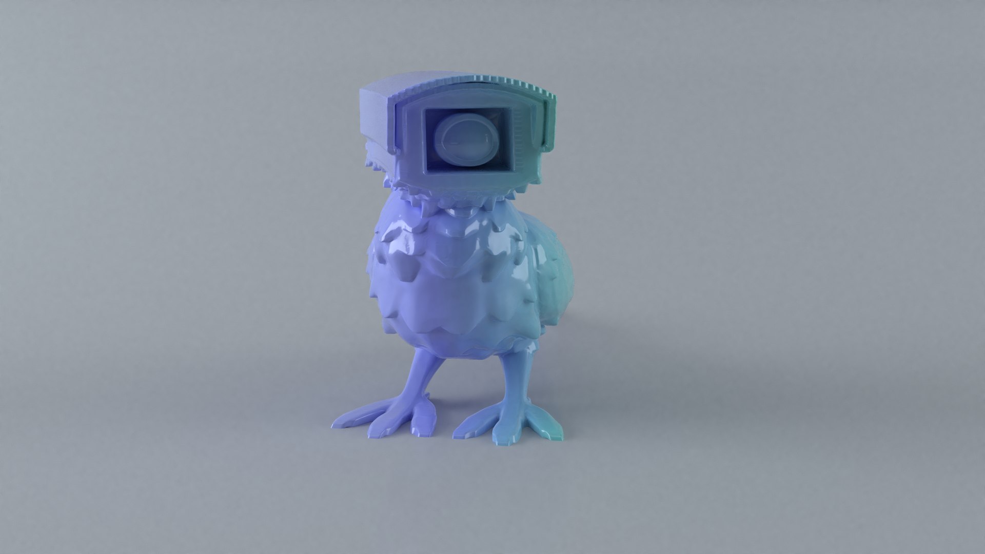 Pidgeon Camera 3D Model - TurboSquid 2239037