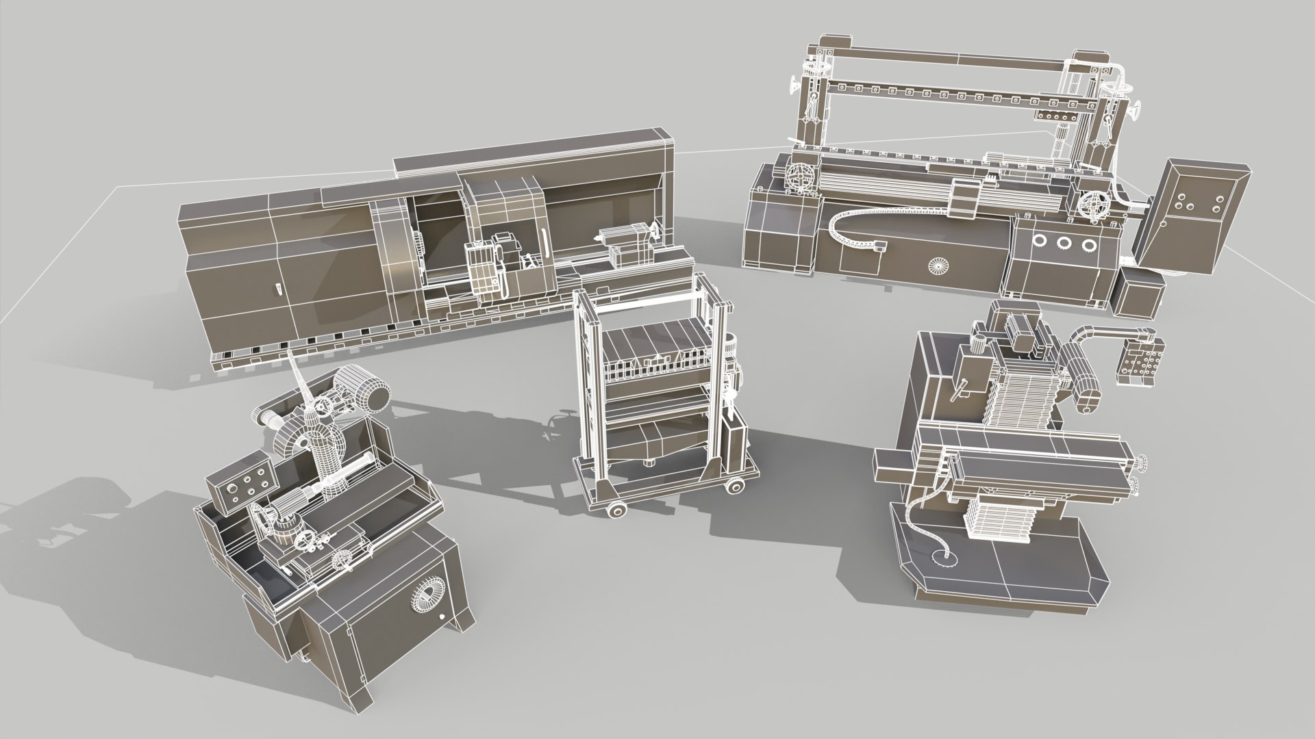 Machines Industry II 3D Model - TurboSquid 2105009