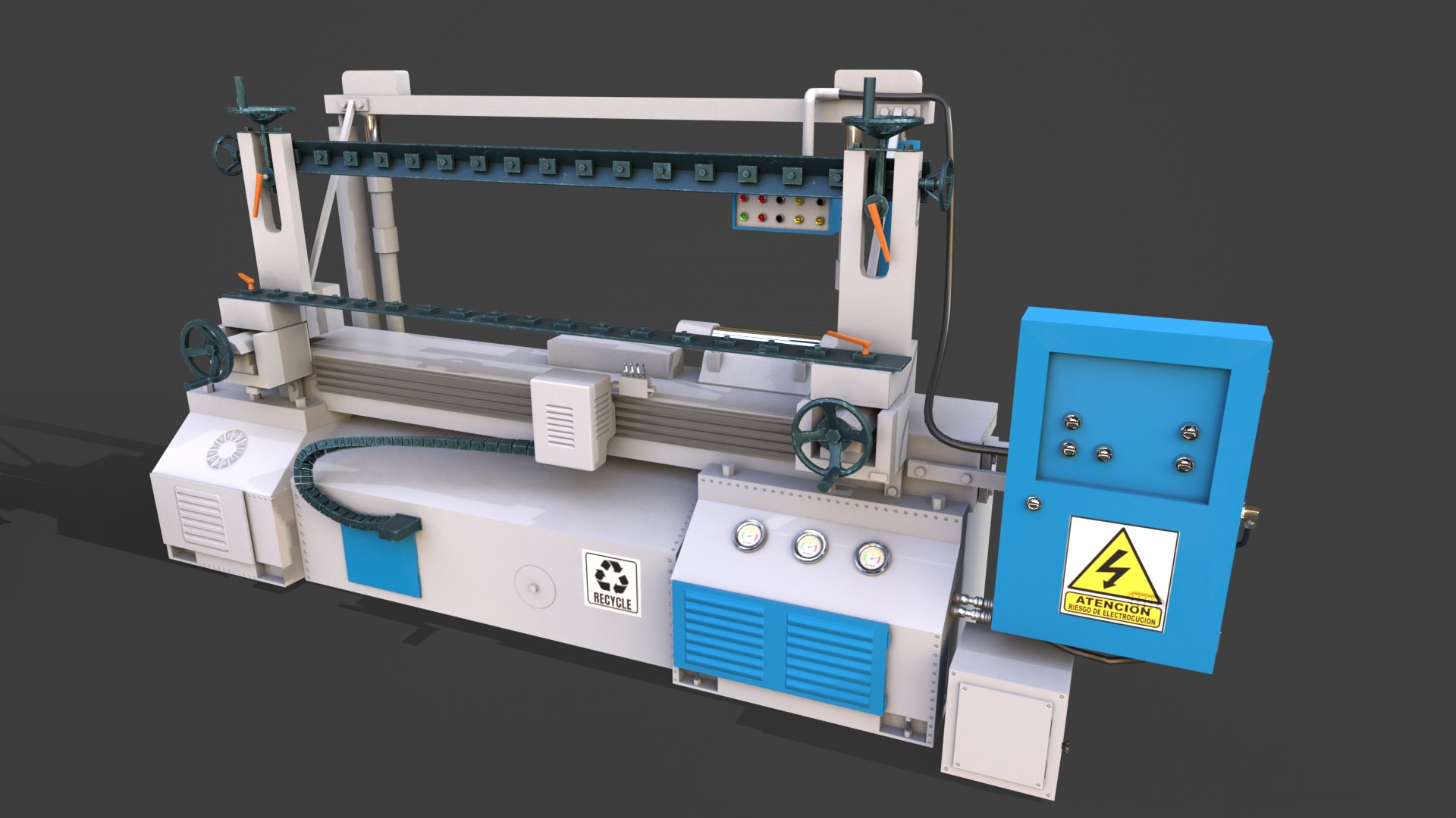 Machines Industry II 3D Model - TurboSquid 2105009