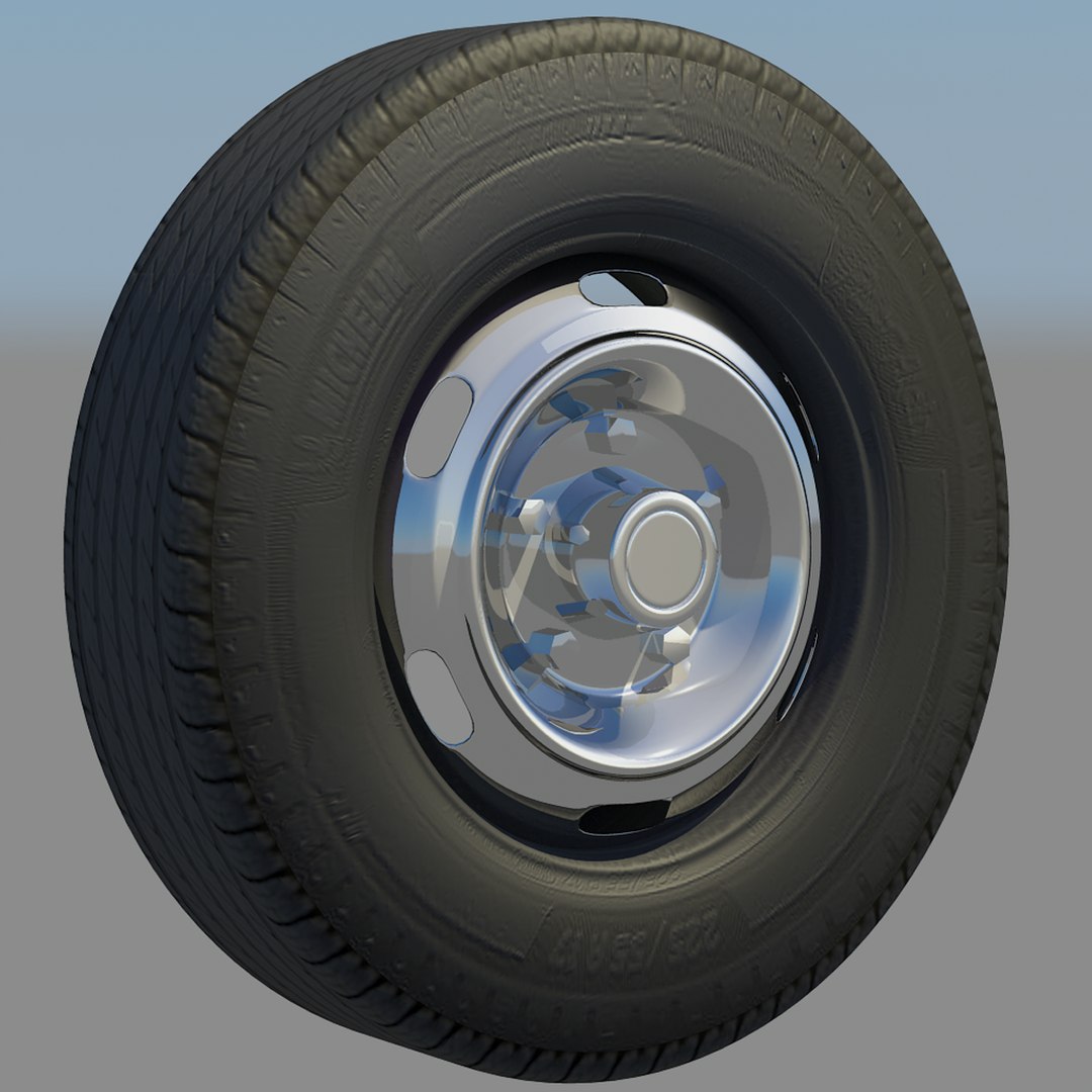 Truck Rim Wheel 3d C4d