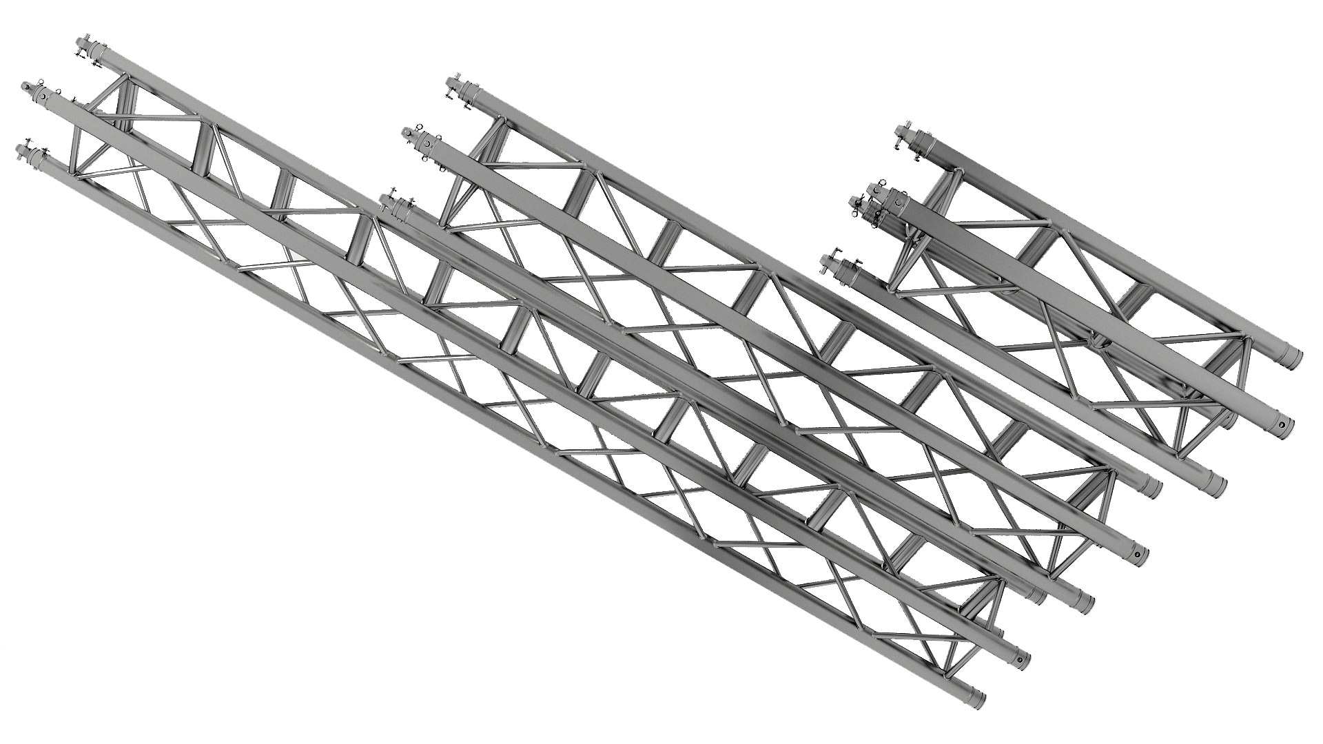 3D Truss Frame Architecture - TurboSquid 1475381