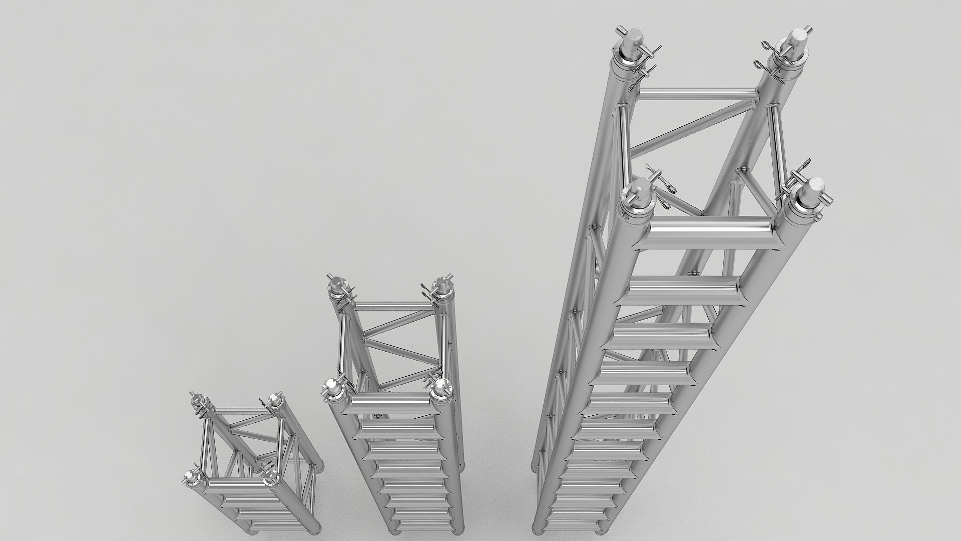 3D Truss Frame Architecture - TurboSquid 1475381
