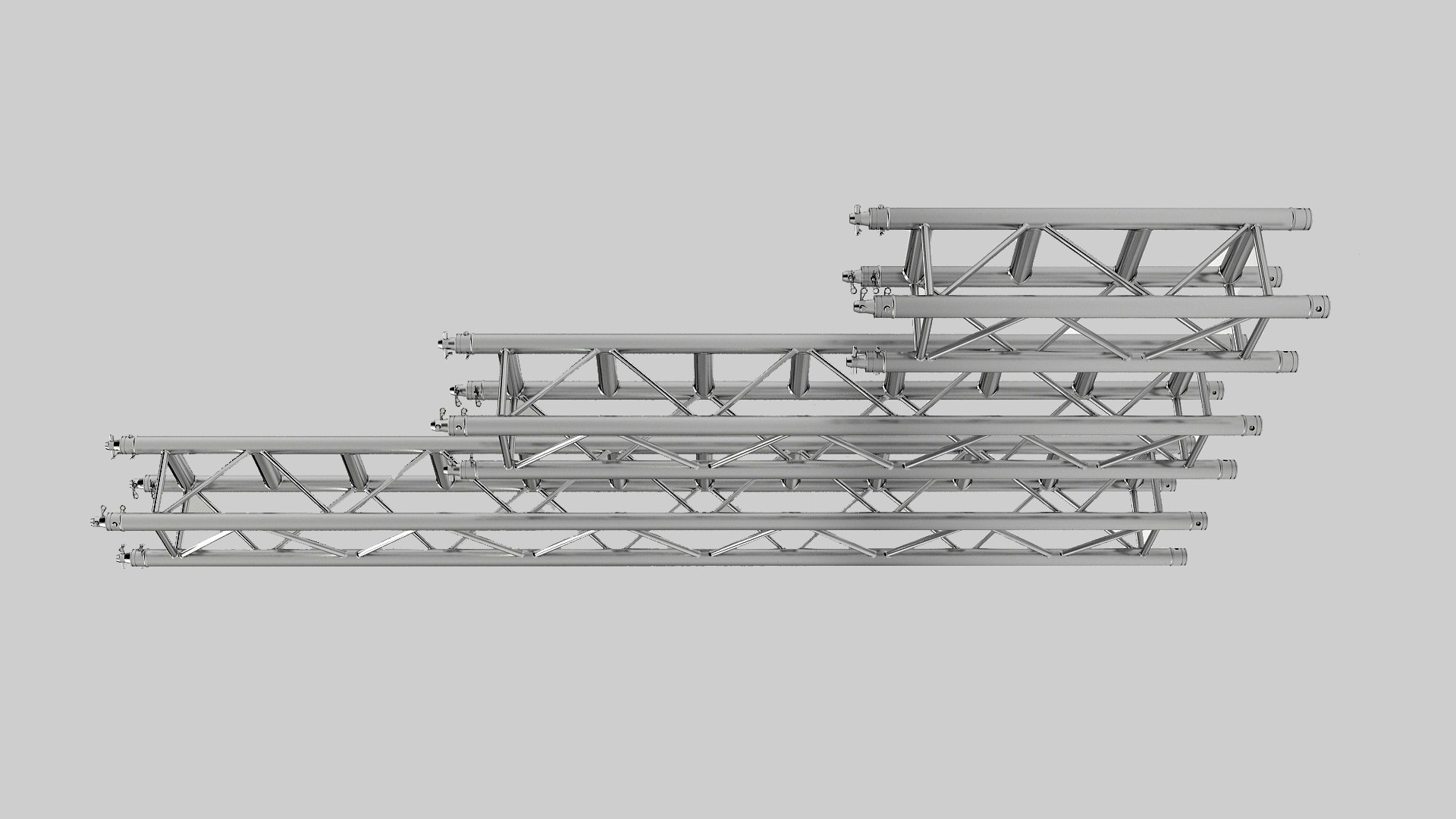 3D Truss Frame Architecture - TurboSquid 1475381
