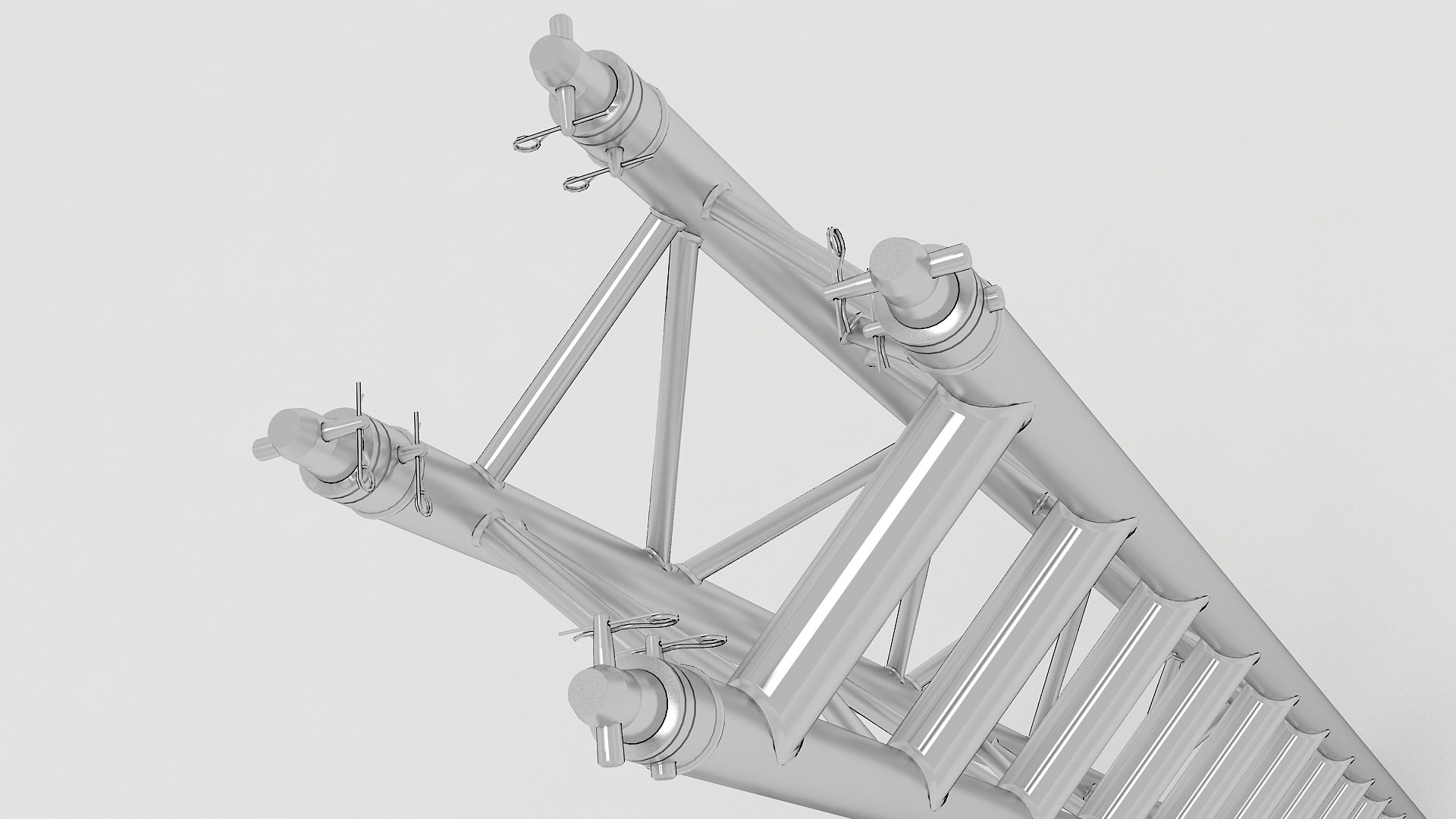 3D Truss Frame Architecture - TurboSquid 1475381