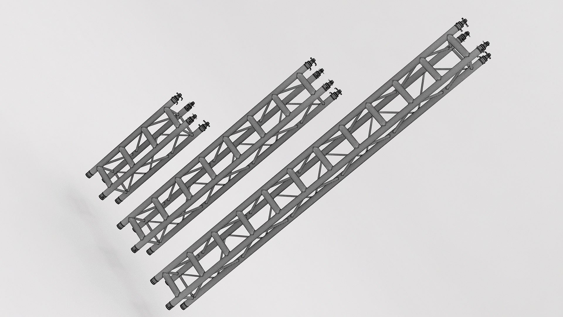 3D Truss Frame Architecture - TurboSquid 1475381