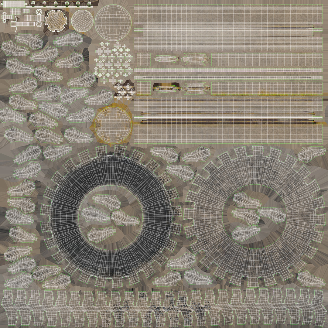 Dirt Loader 8K PBR Textures 3D - TurboSquid 1947619