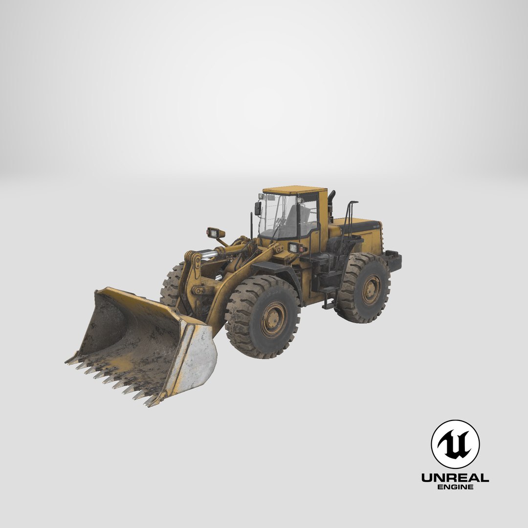 Dirt Loader 8K PBR Textures 3D - TurboSquid 1947619