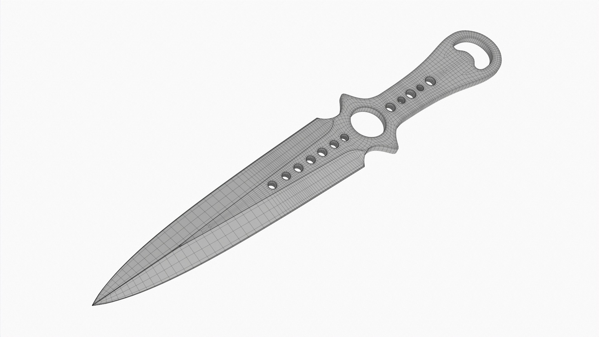 3D Model Throwing Knife 08 - TurboSquid 1856609