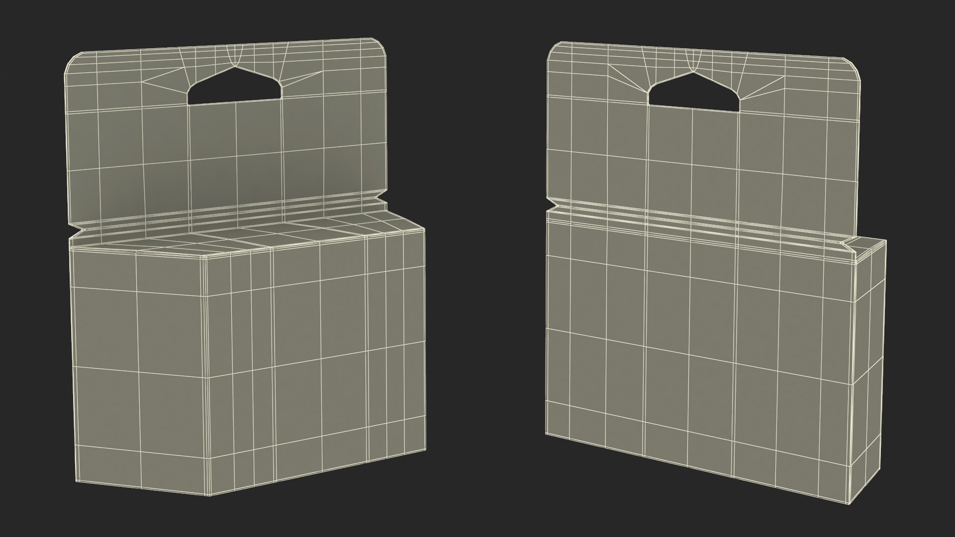 3D Black Printer Cartridge Box - TurboSquid 2157858