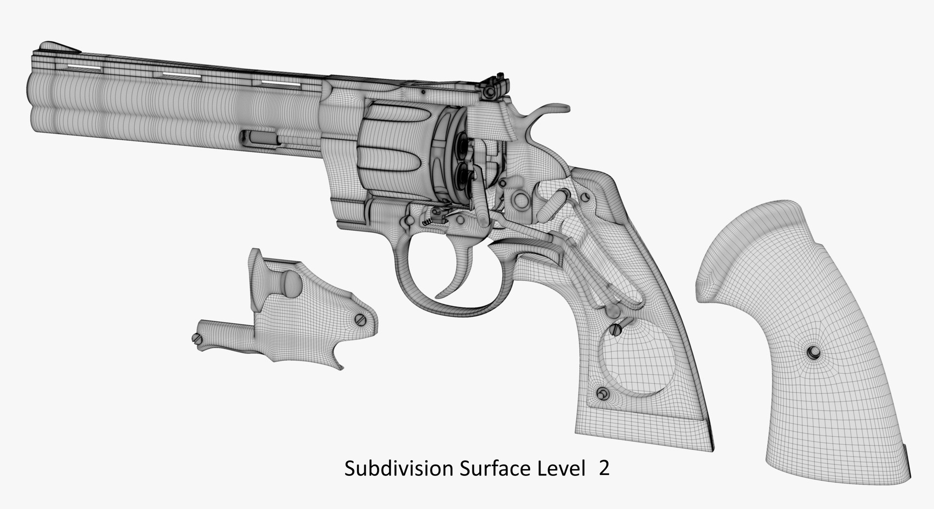 3D Model Colt Python 2020 6- - TurboSquid 1511523