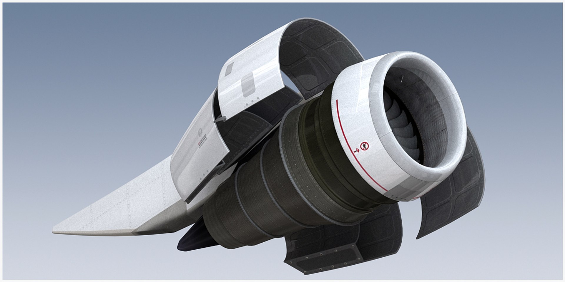 3D Airbus A380 Engine Model - TurboSquid 1464485