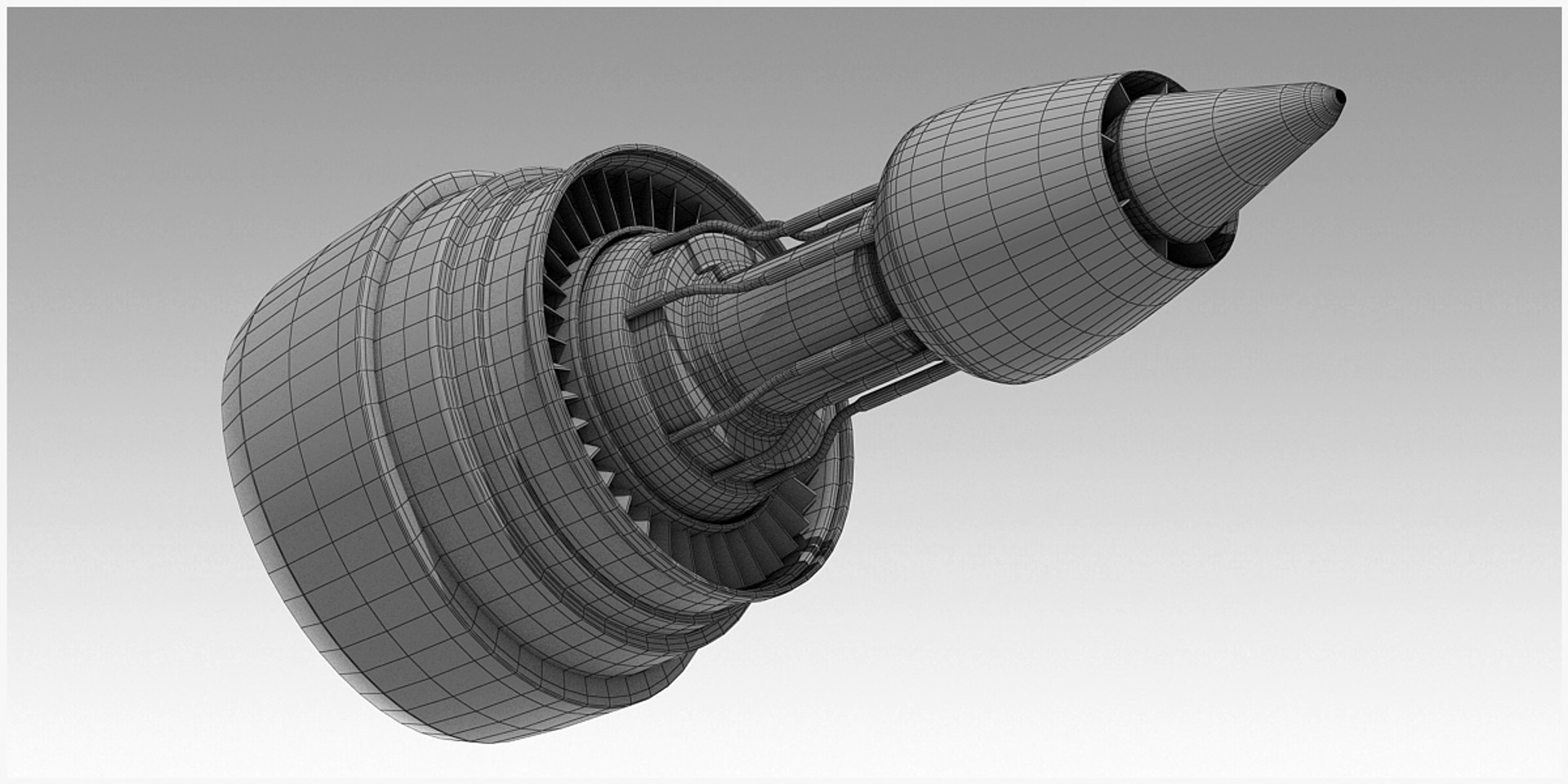 3D Airbus A380 Engine Model - TurboSquid 1464485