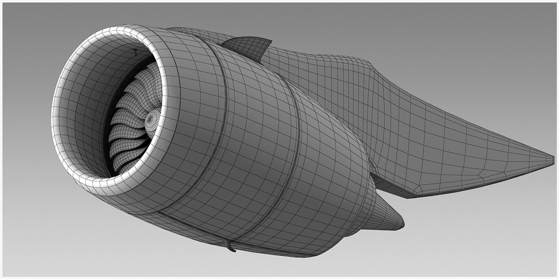 3D Airbus A380 Engine Model - TurboSquid 1464485