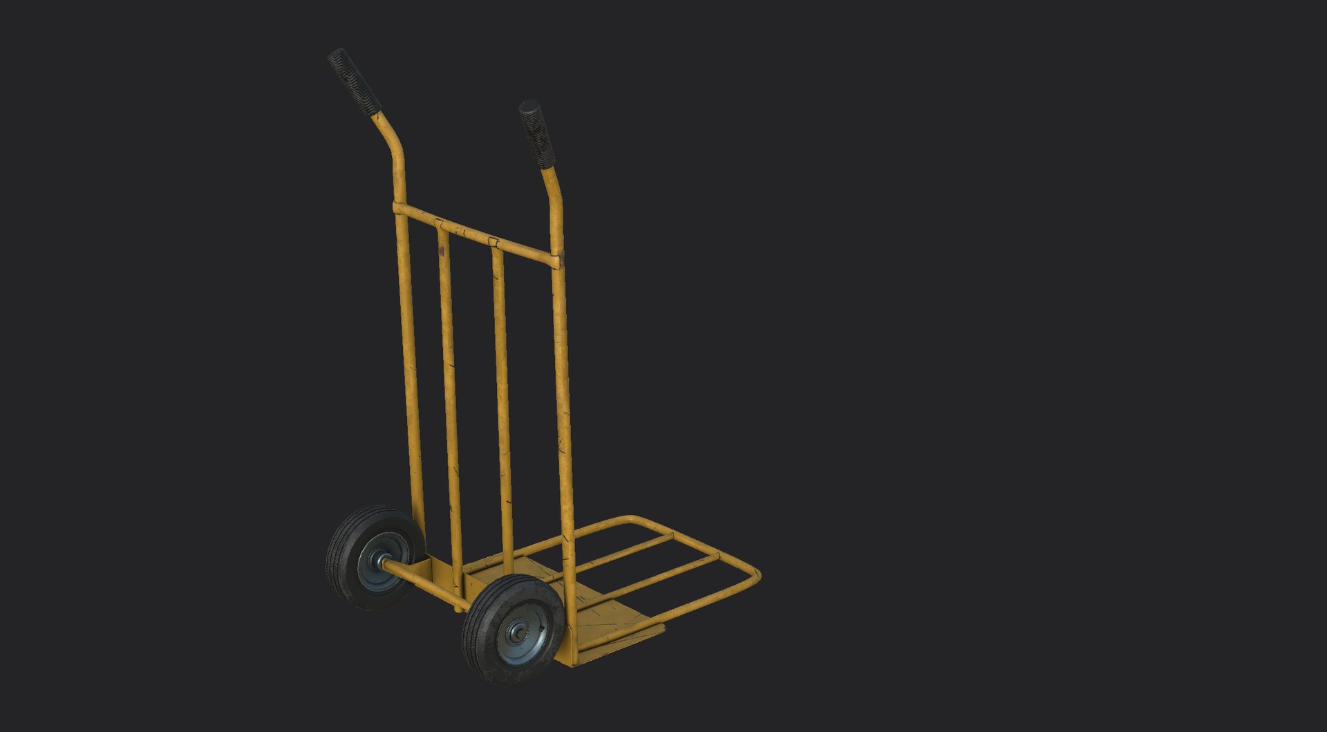 Hand trolley 3D model - TurboSquid 1810377