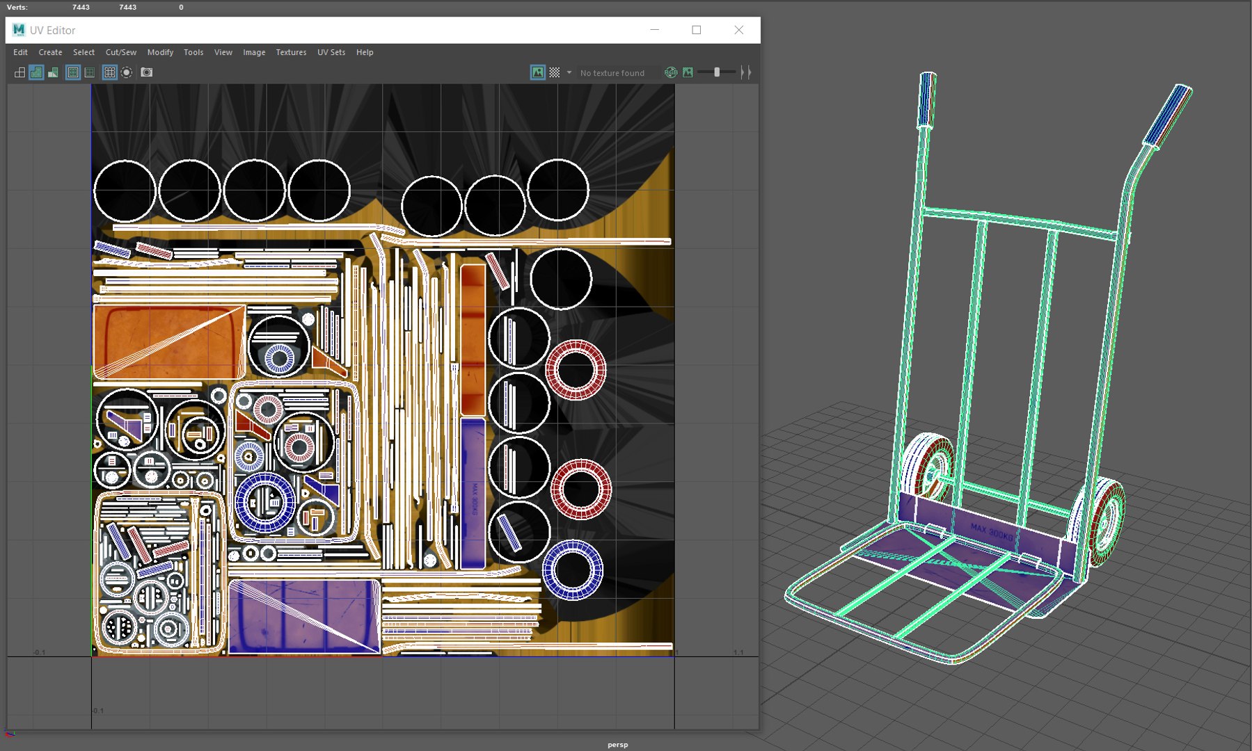 Hand trolley 3D model - TurboSquid 1810377