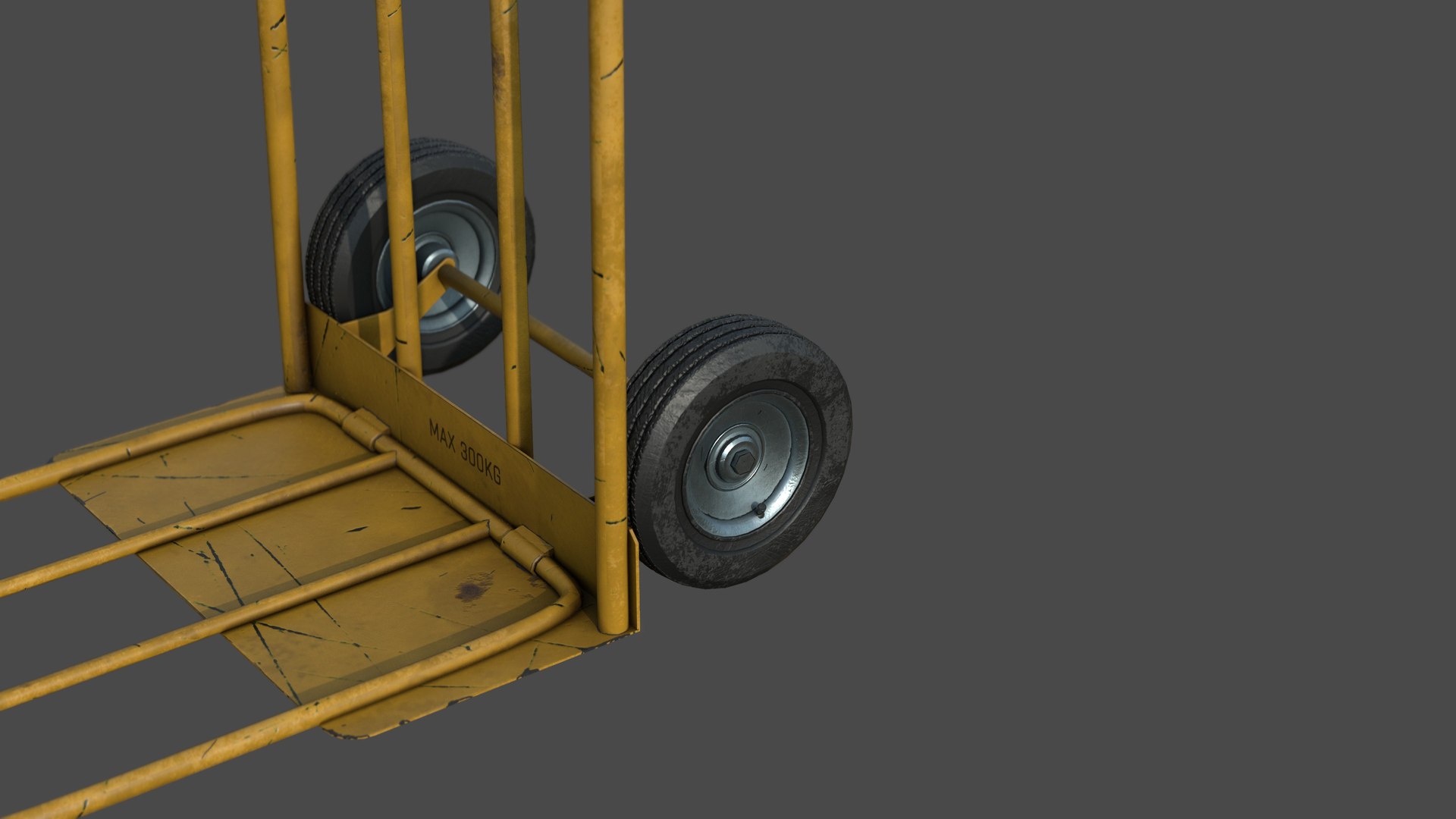 Hand trolley 3D model - TurboSquid 1810377