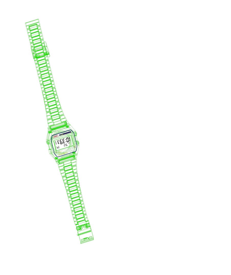 Casio 158w 3D Model - TurboSquid 2258292