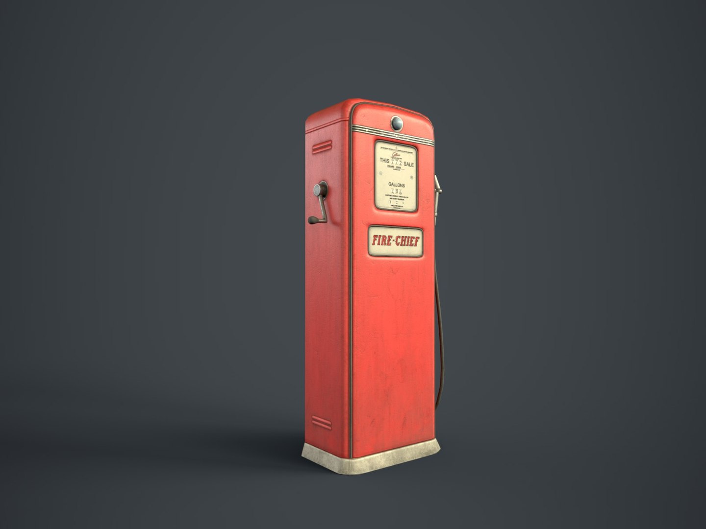 Gas Pump 3D Model - TurboSquid 1339015