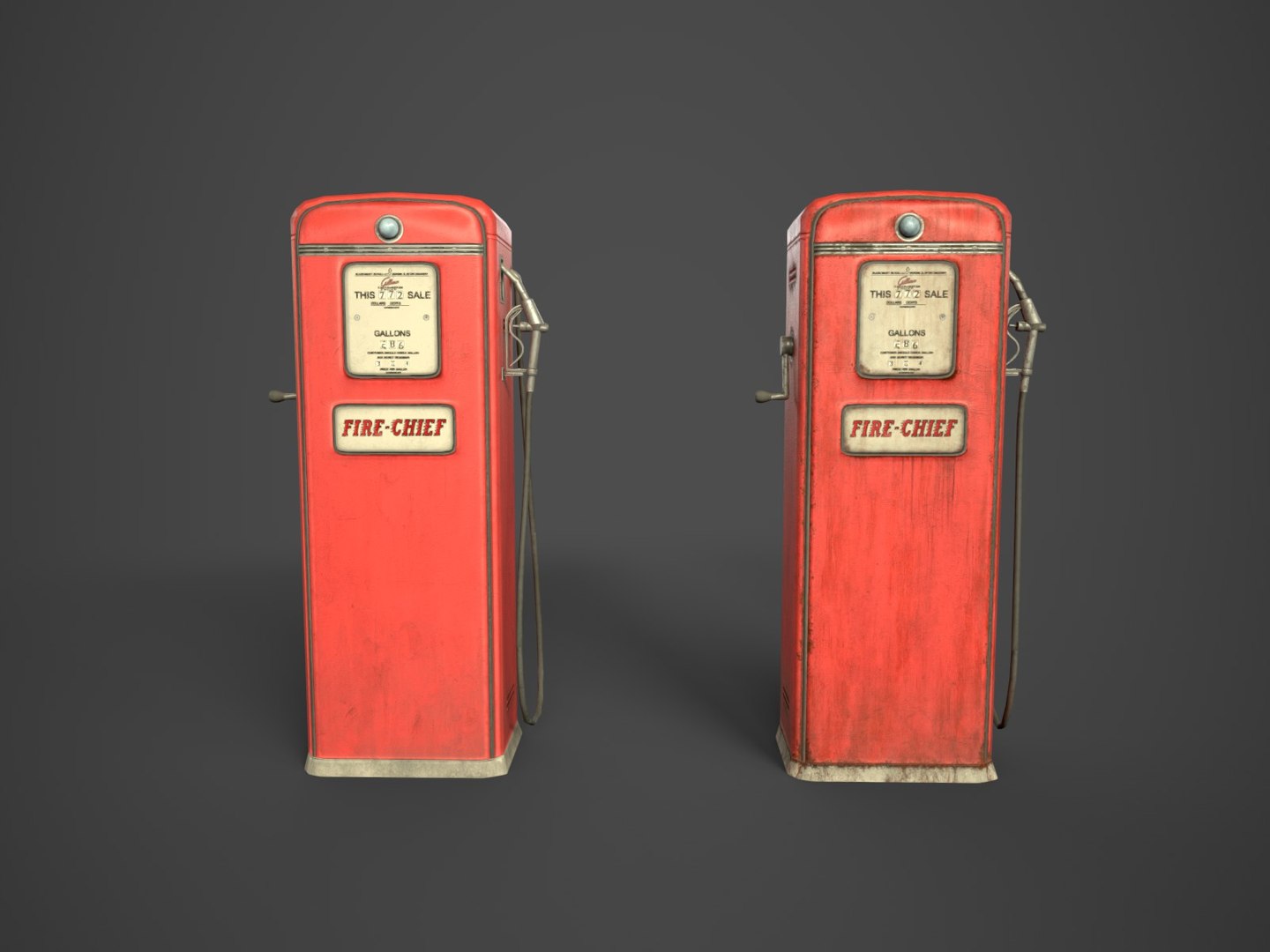 Gas Pump 3D Model - TurboSquid 1339015