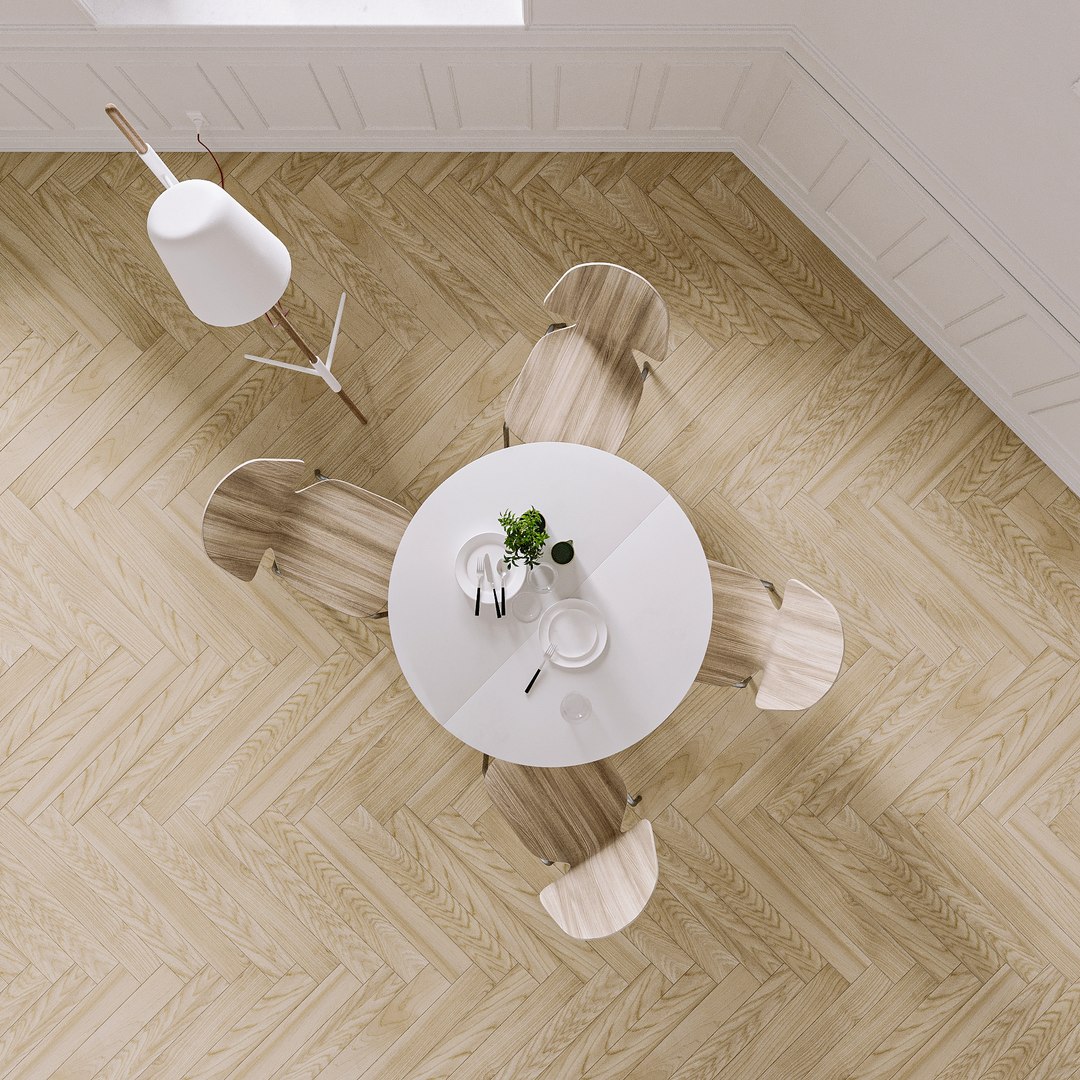 3D Best dining room scene design 01- C4D - Vray model - TurboSquid 1870208