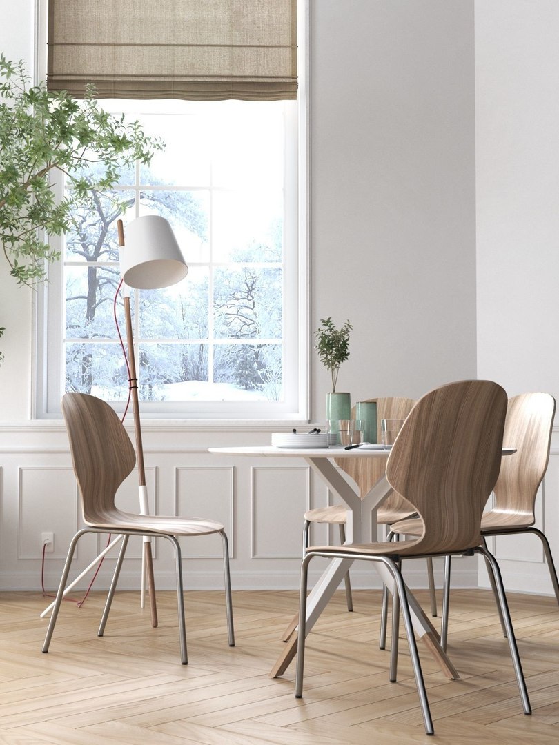 3D Best dining room scene design 01- C4D - Vray model - TurboSquid 1870208