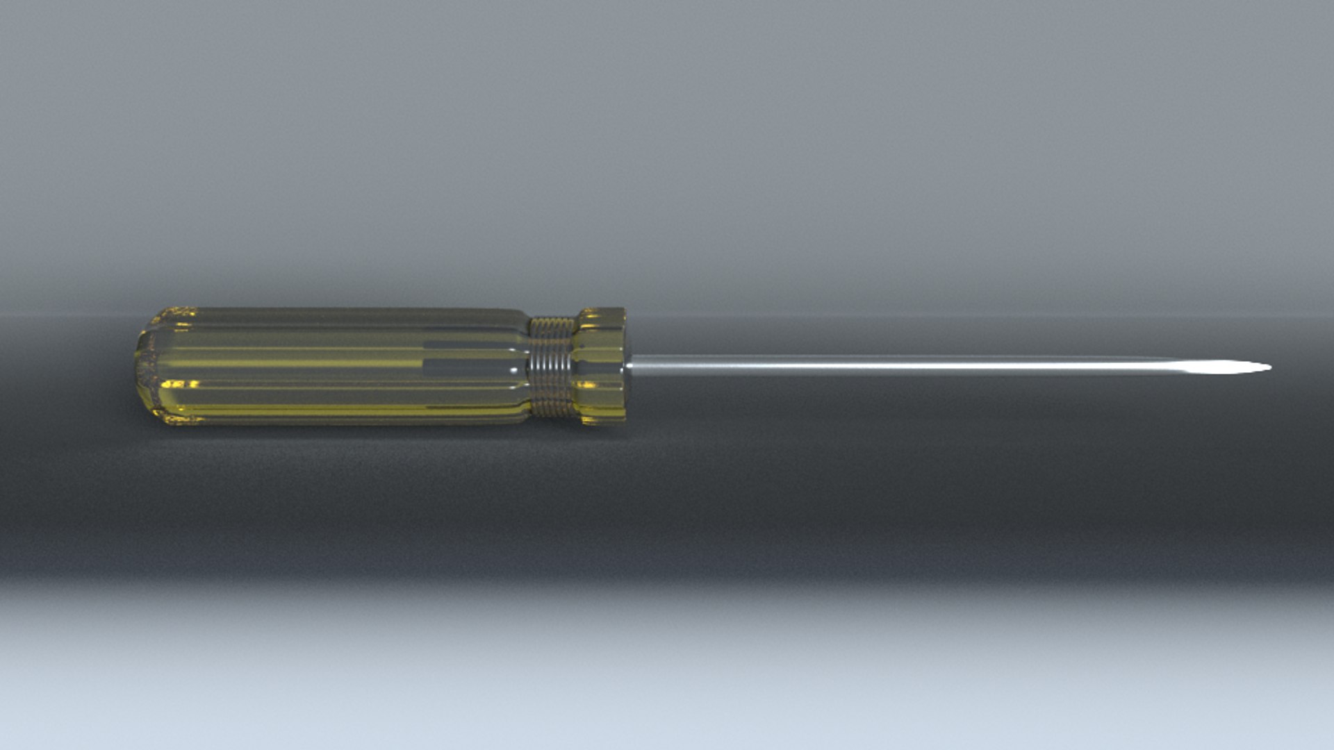 3D Screwdriver Model - TurboSquid 1438415