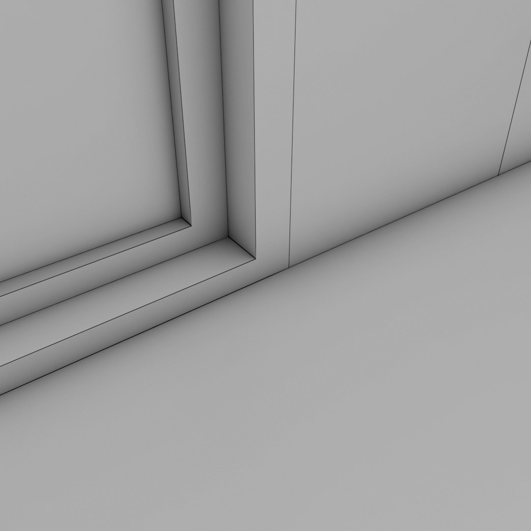 4-storey Simple Building Terrace Model - TurboSquid 1519708