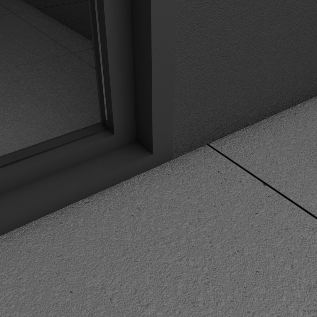 4-storey Simple Building Terrace Model - TurboSquid 1519708