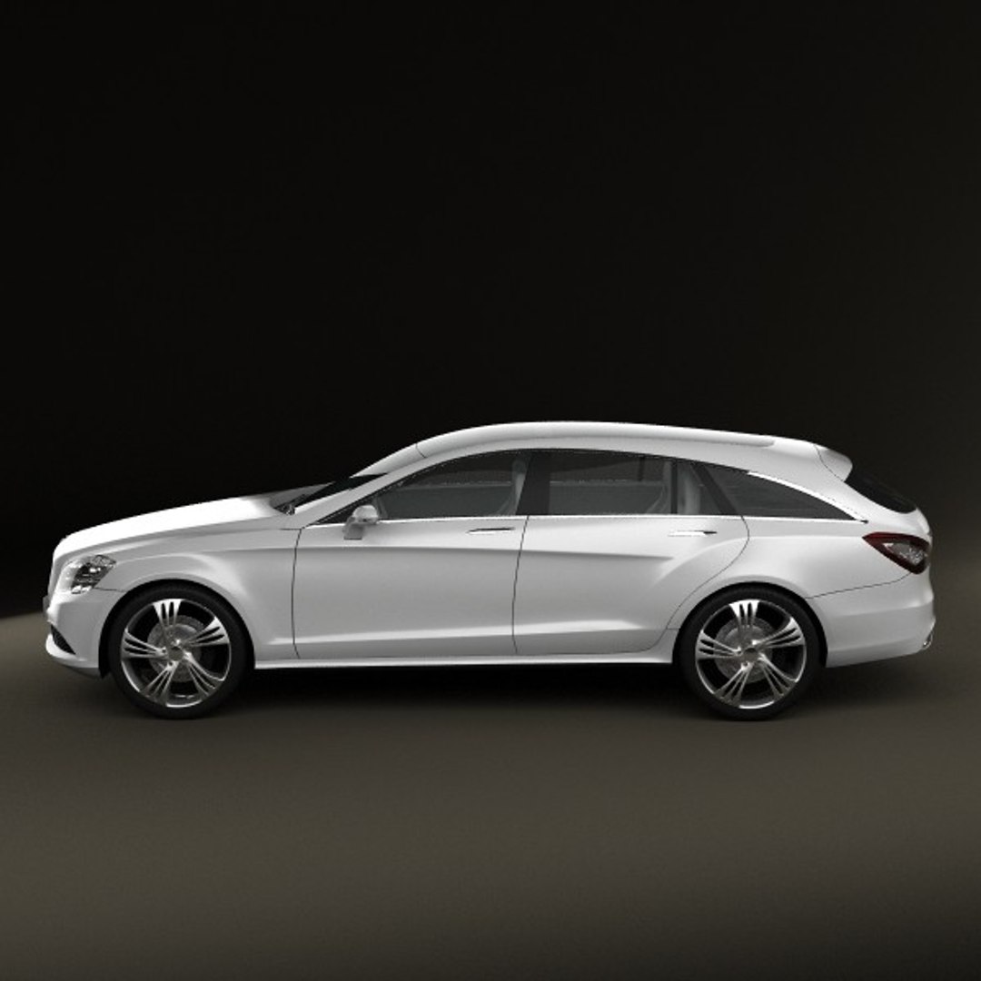 mercedes-benz shooting break 3d model