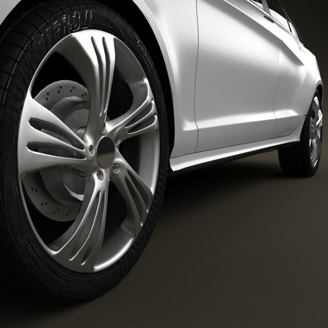 mercedes-benz shooting break 3d model